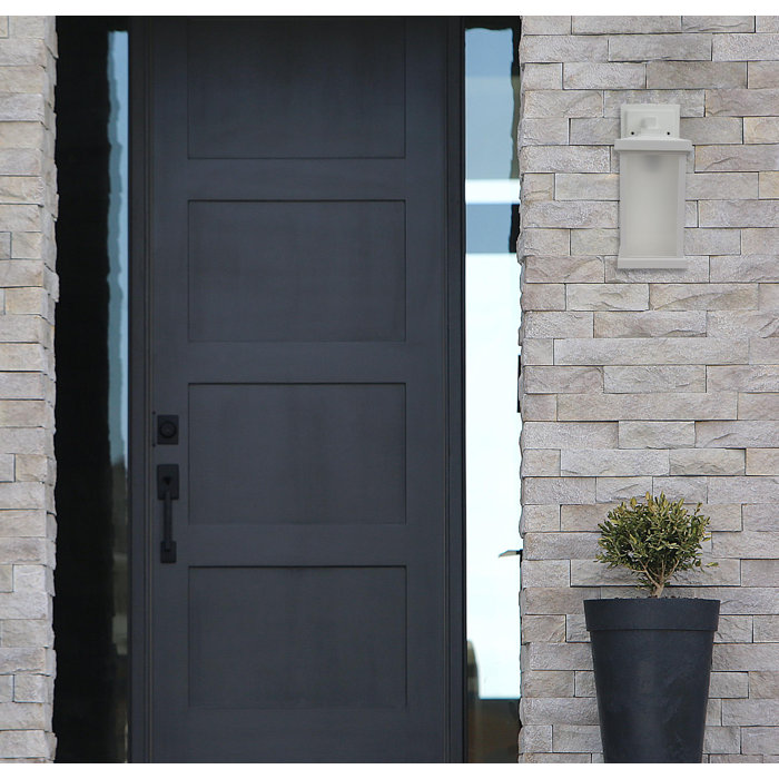 Solus SPC51SF Square Decorative Composite Outdoor Wall Mount Light ...