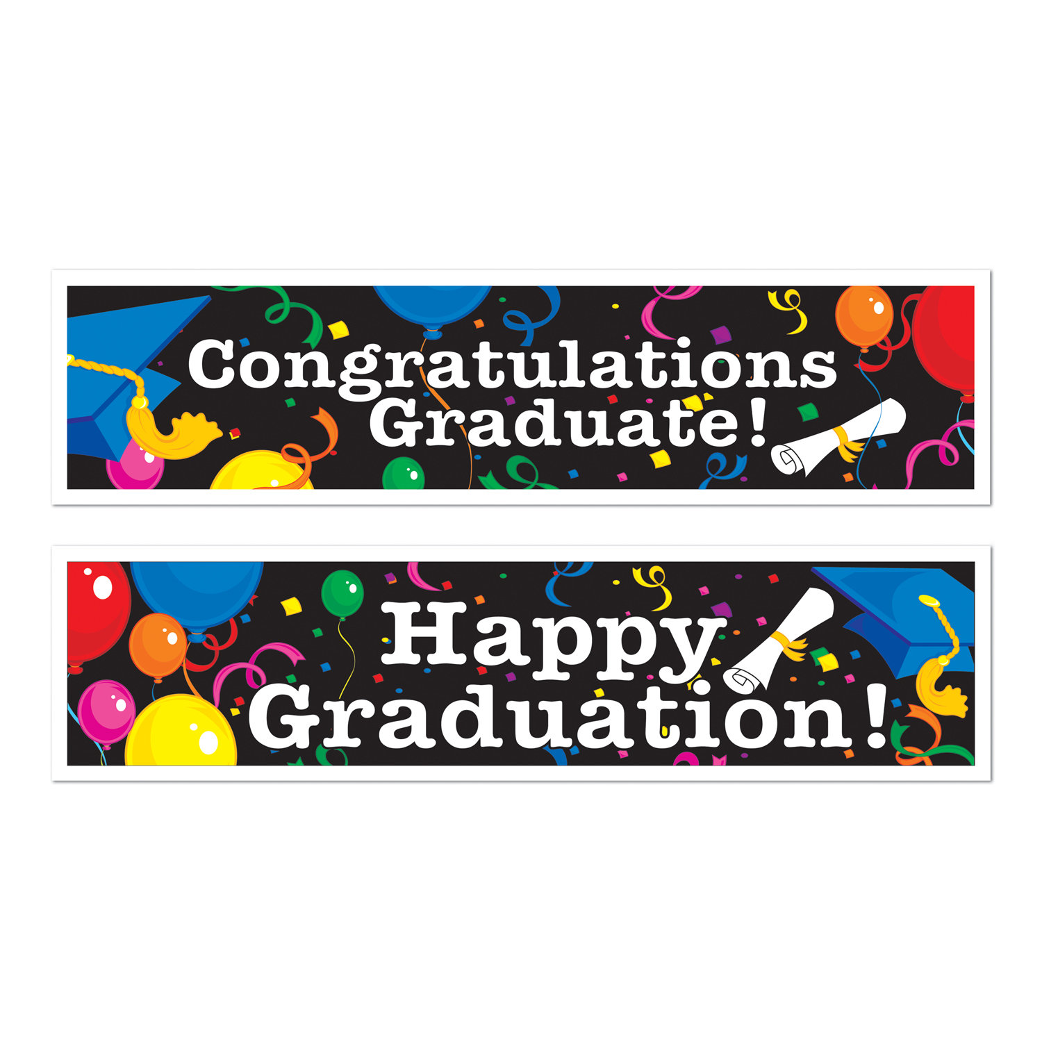 The Party Aisle™ Graduation Banner Set | Wayfair