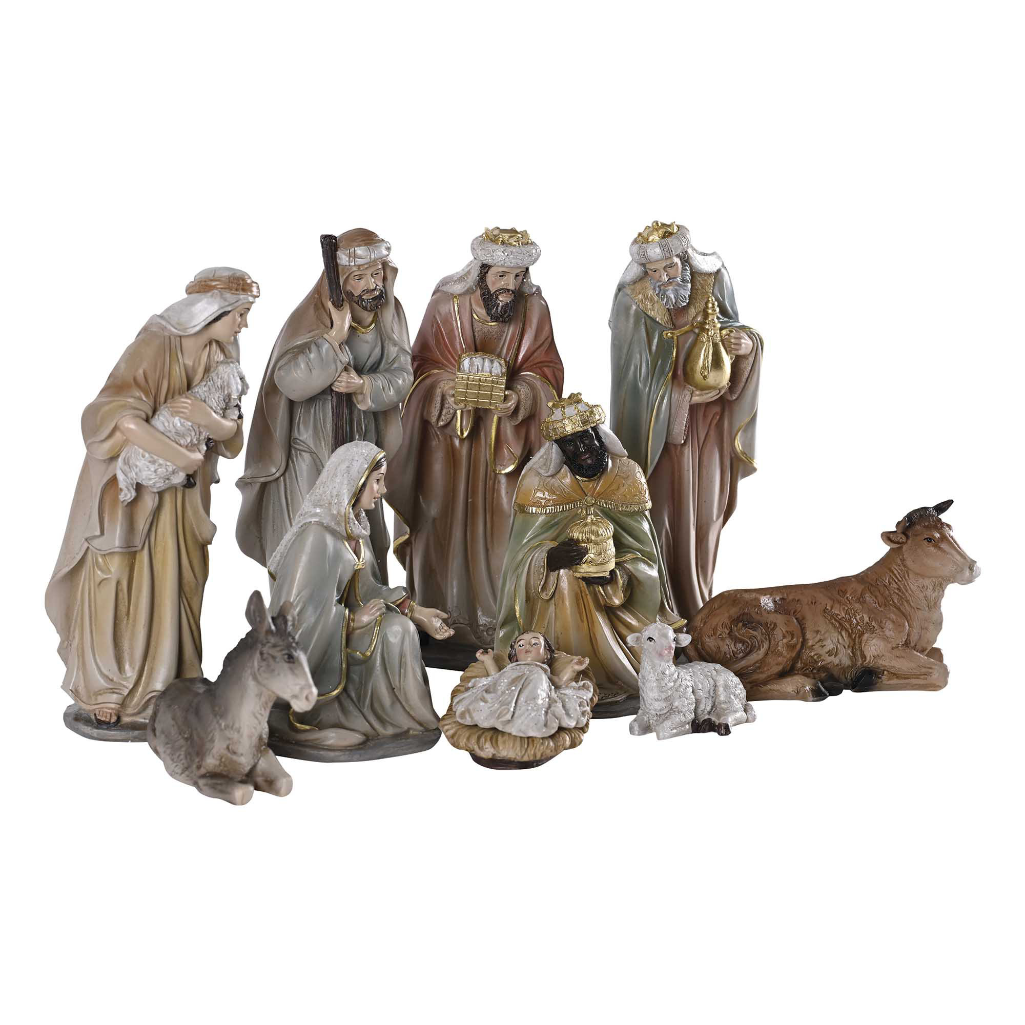 The Holiday Aisle® Nativity Family Wisemen Animal Shepherd | Wayfair