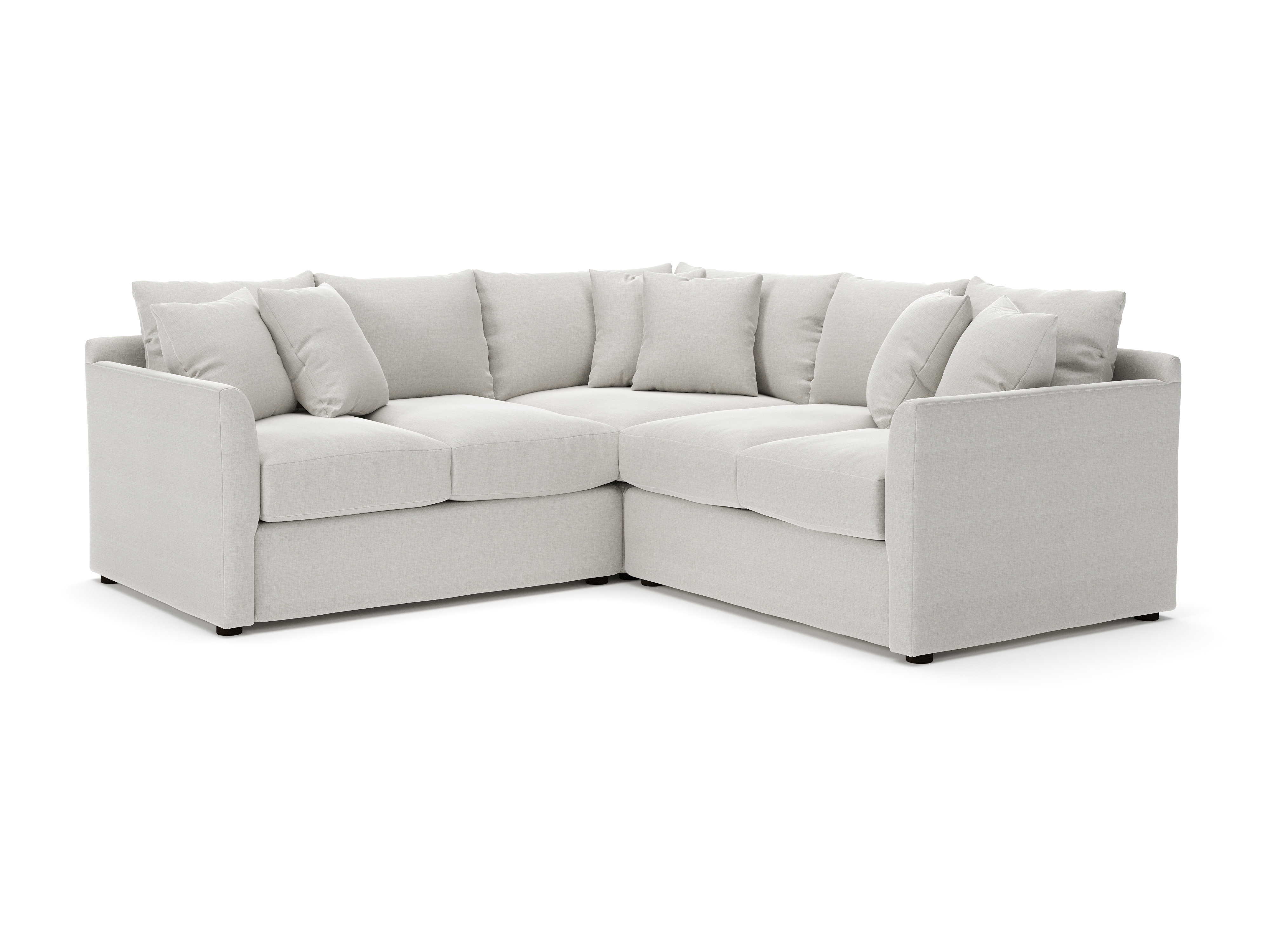 Wayfair Custom Upholstery™ Cecelia 95" Wide Corner Sectional & Reviews ...