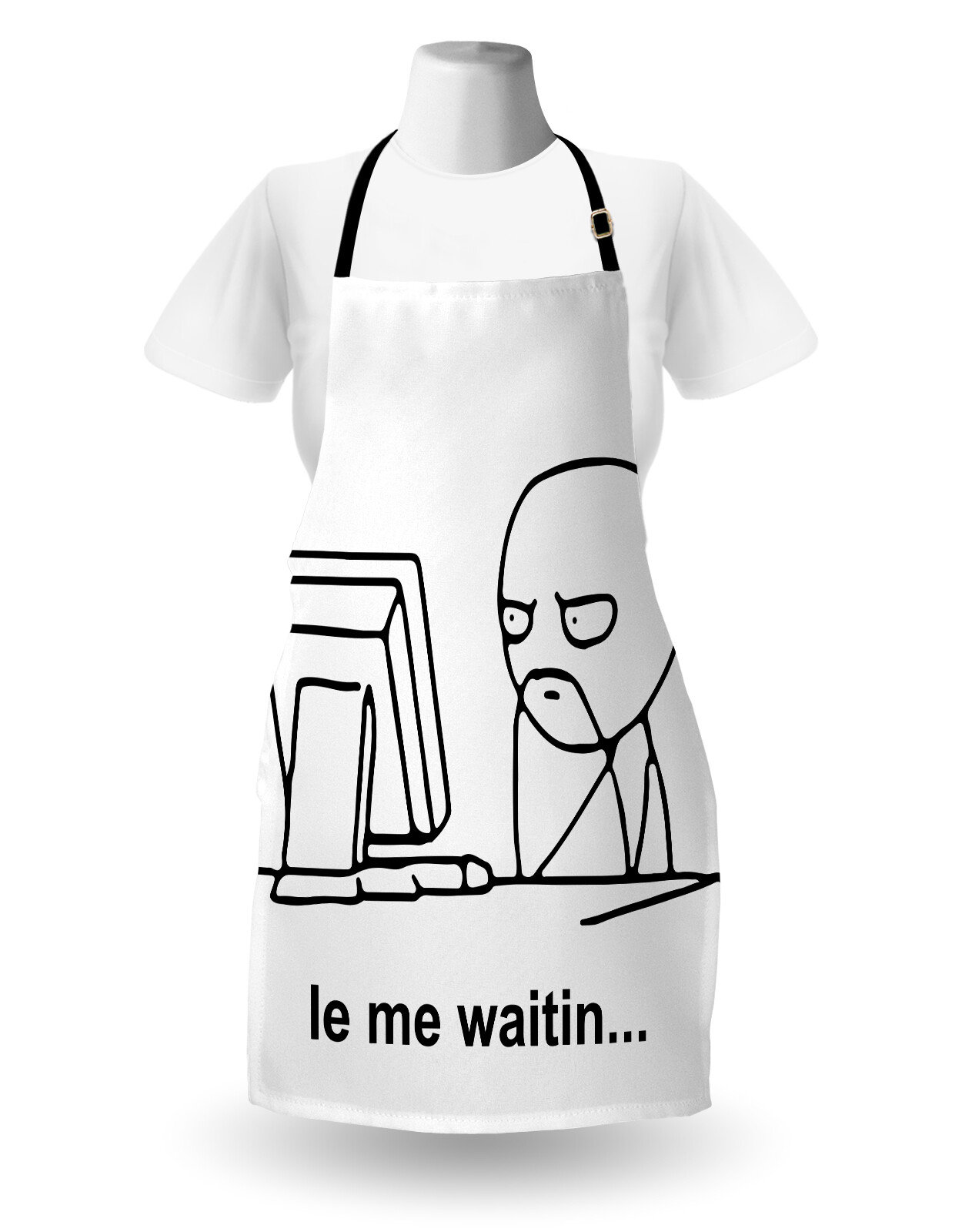 East Urban Home Humor Apron Unisex, Fun Comics Meme Face, Adult Size ...