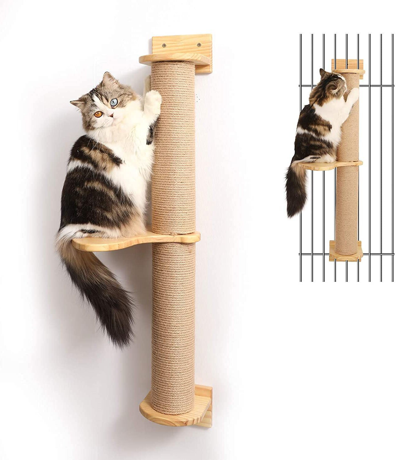 Tucker Murphy Pet™ 36.6 Inch Cat Activity Tree with Scratching Posts ...