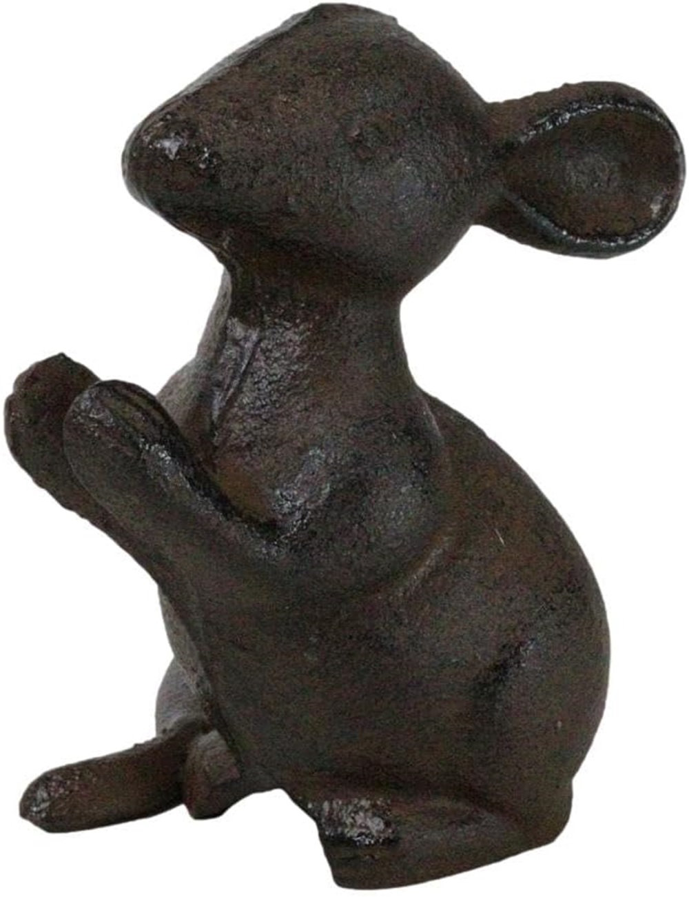 Winston Porter Pack Of 2 Cast Iron Whimsical Standing Mouse Decorative ...