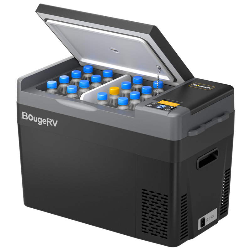 BougeRV 30 Qt. Portable Electric Car Cooler | Wayfair