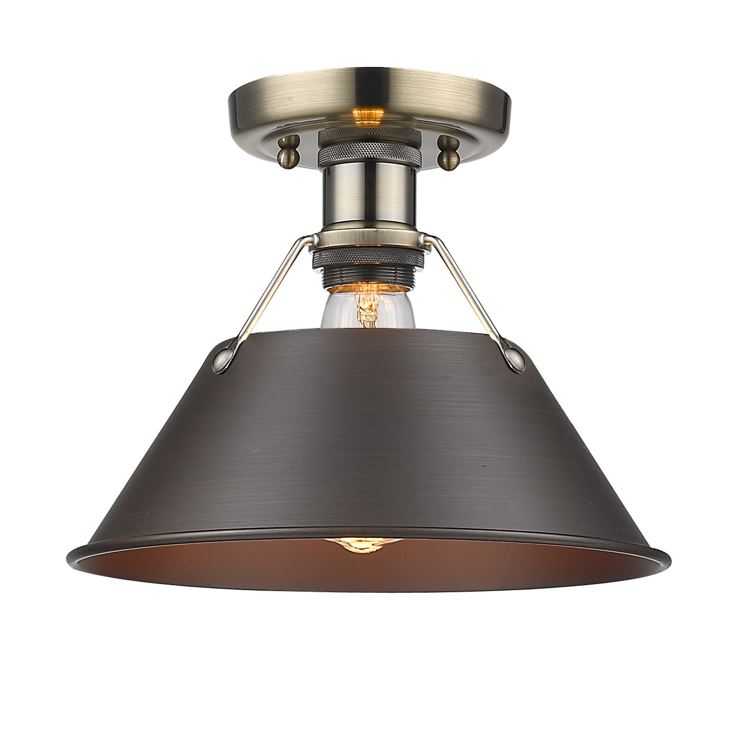 Trent Austin Design® Weatherford 1-Light 10" Flush Mount & Reviews ...