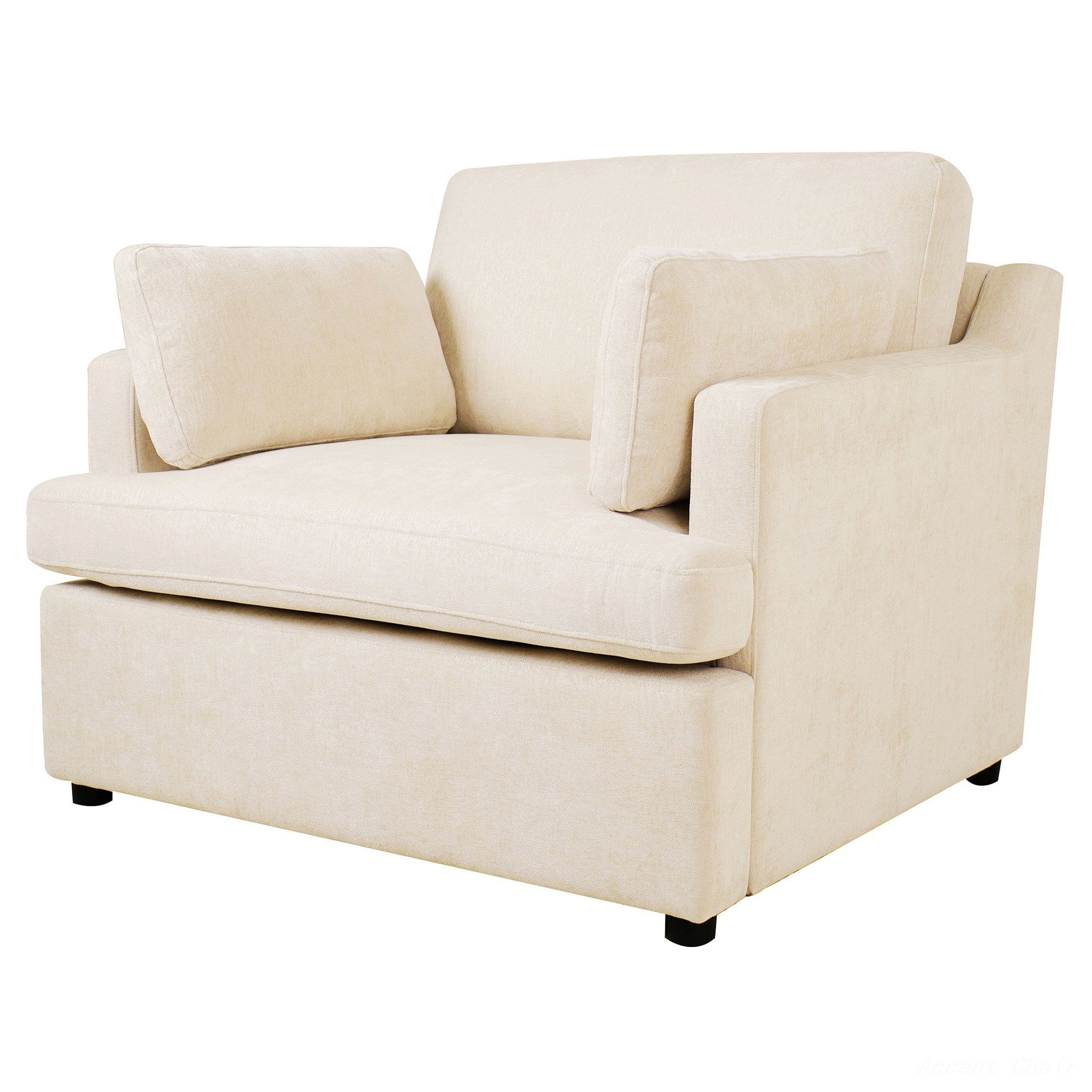 Latitude Run® Oversized Accent Chair, Upholstered Chair, Accent Chair ...