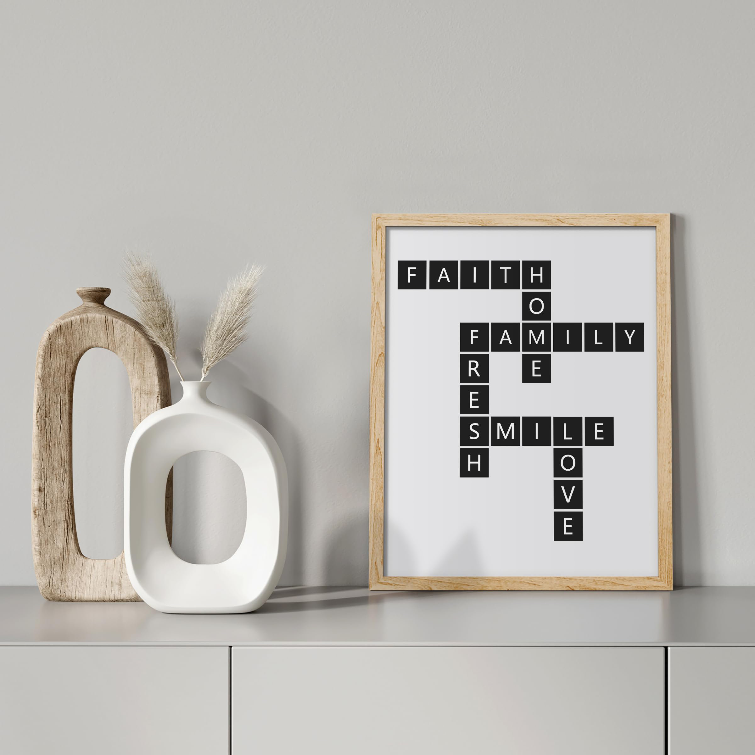 SIGNLEADER " Words Combination Girl's Bedroom Inspirational Art Office ...
