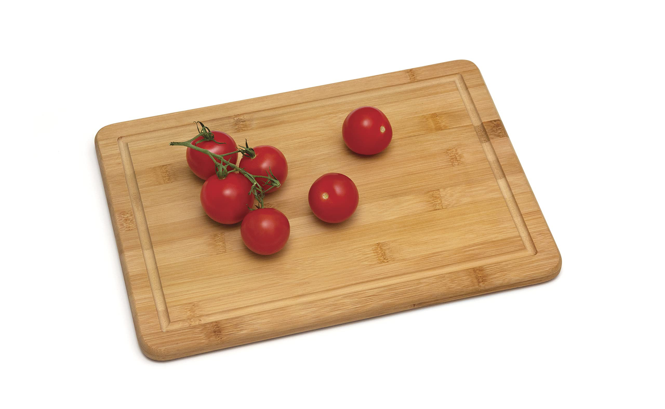 TOP OUT MIAMI, LLC Bamboo Kitchen Cutting And Serving Board With Non ...