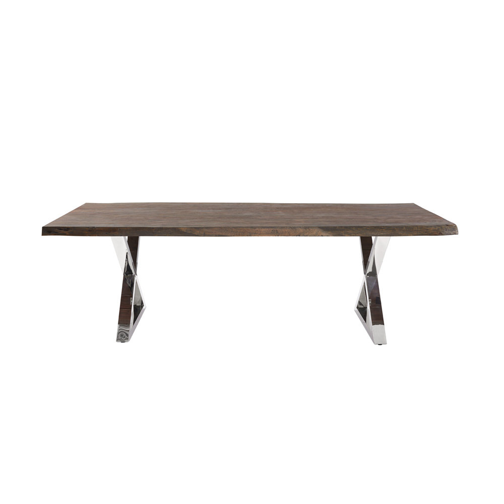 Tree Line Furniture Brooks Live Edge Dining Table 84″, The Polished ...