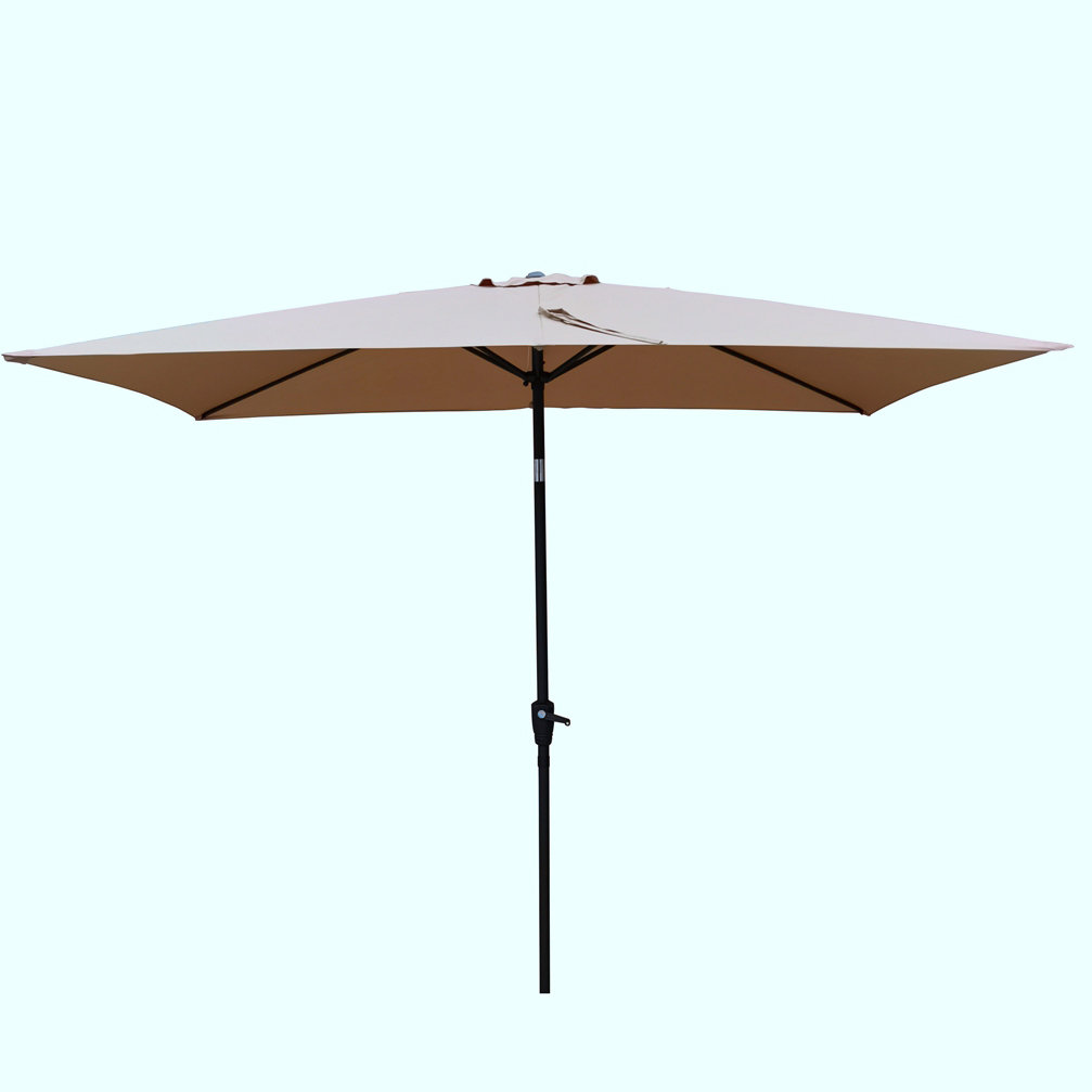 Arlmont & Co. Sielen 108'' Balcony Umbrella Counter Weights Included ...