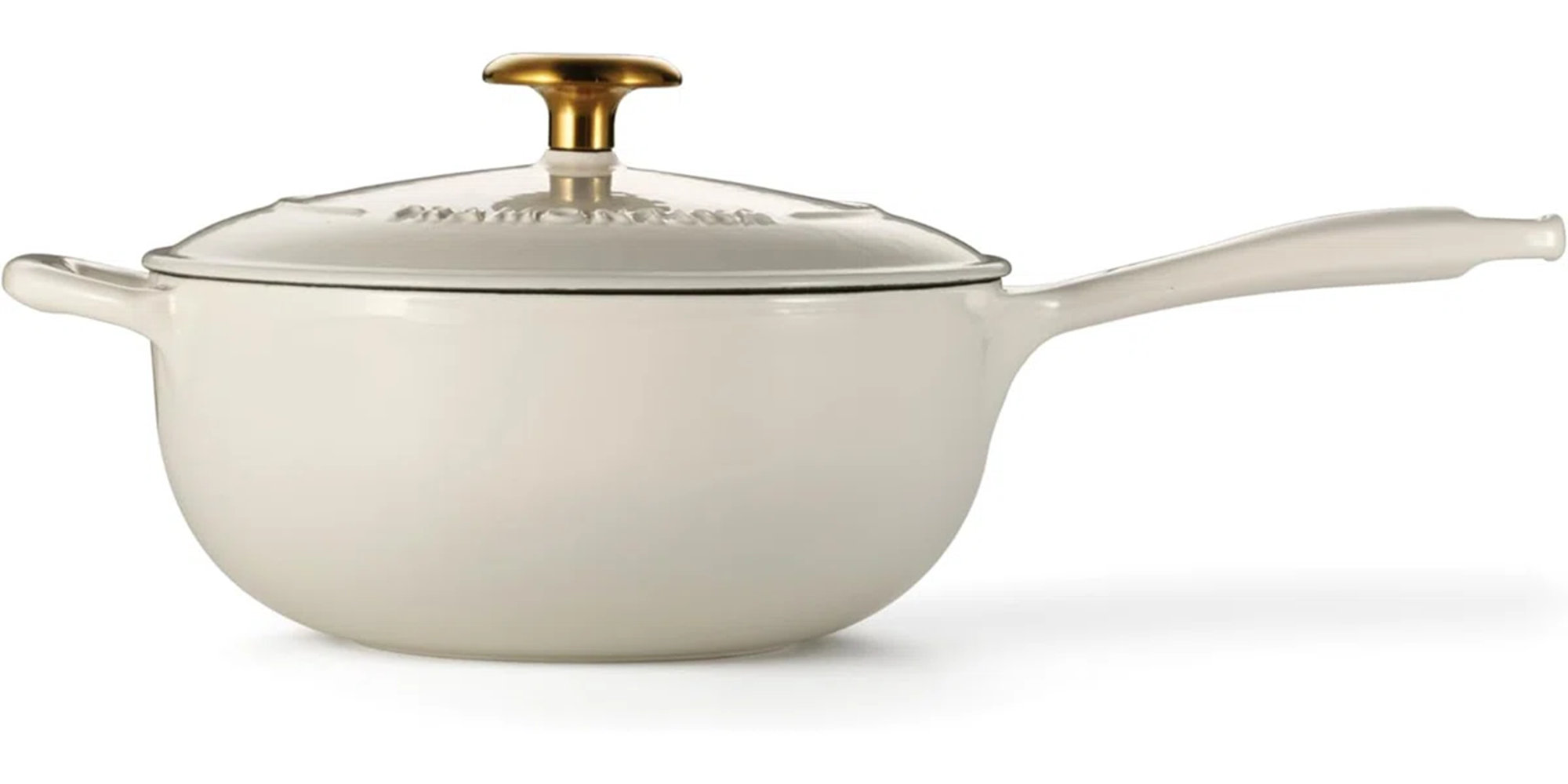 Tramontina Bestow Enameled Cast Iron Saucier Pan with Lid, 3-quart ...