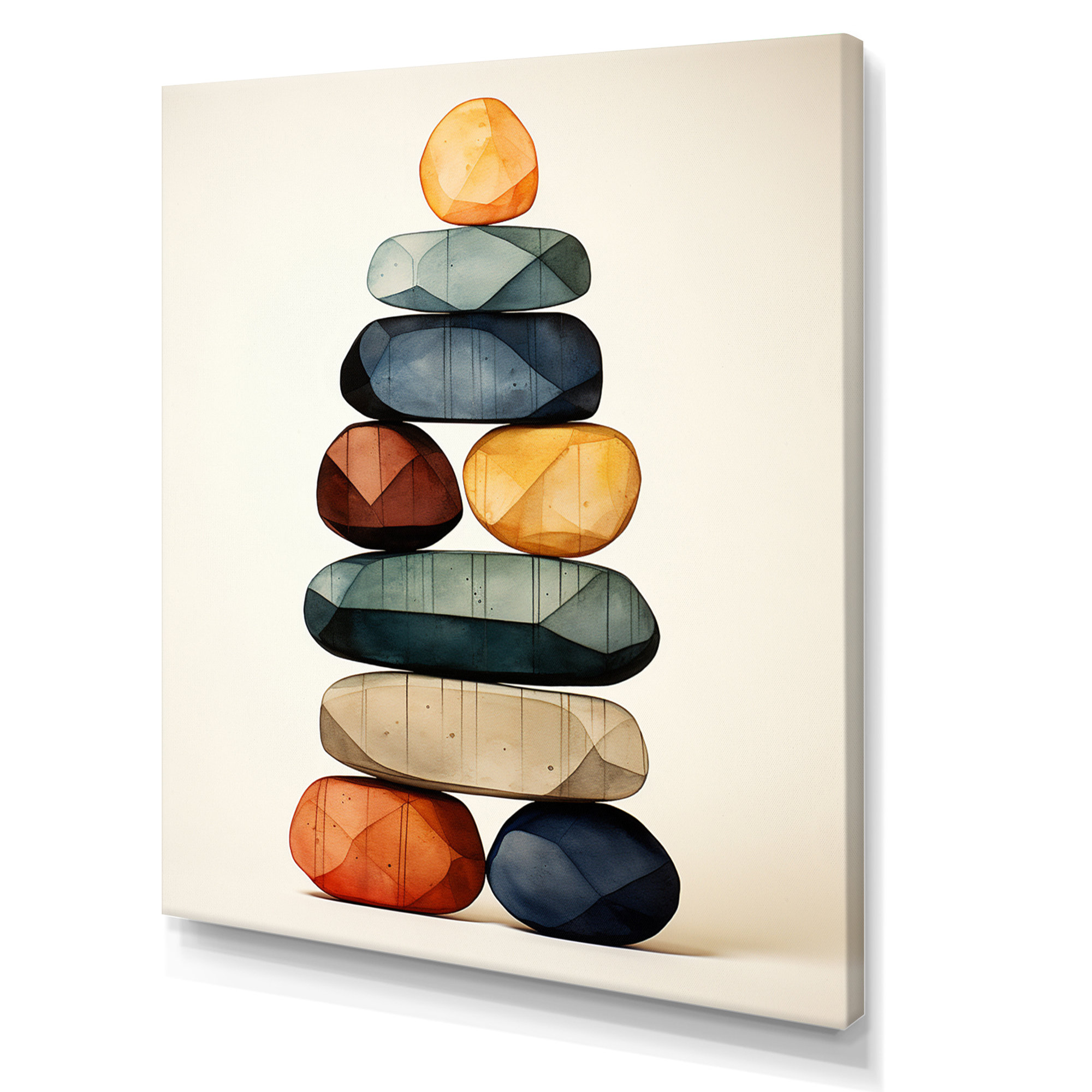 Ebern Designs Finding Balance Rock Balancing Cairn Sculpture ...