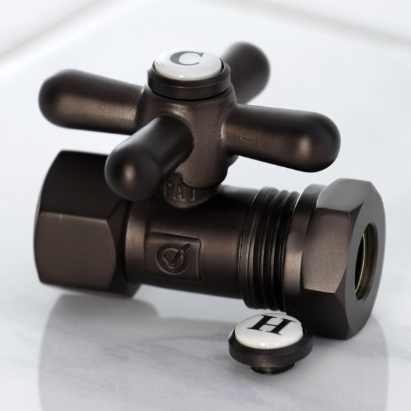 Kingston Brass Vintage 1/2-Inch FIP x 1/2 or 7/16-Inch Slip Joint ...