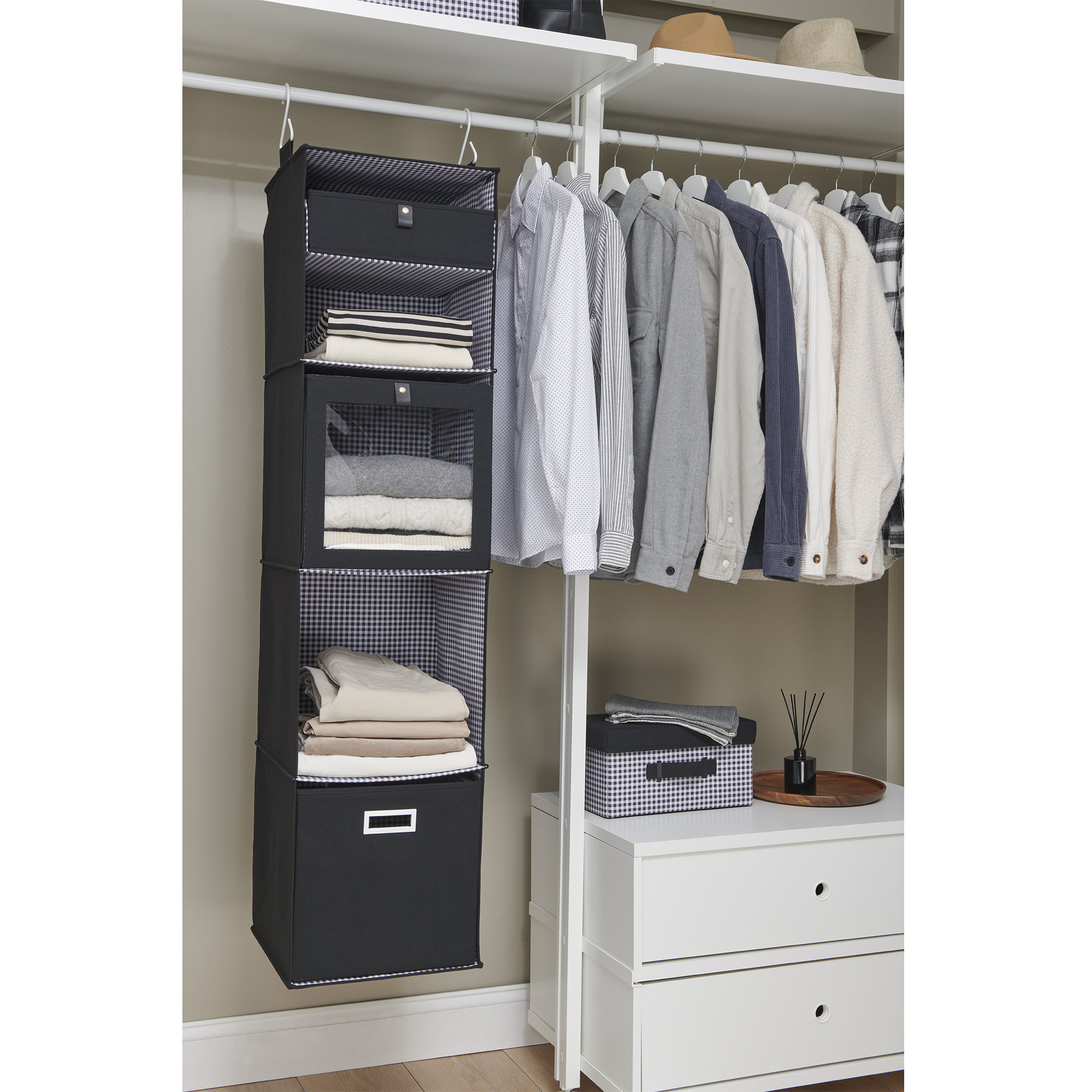 Martha Stewart 5 Shelf Convertible Hanging Organizer | Wayfair