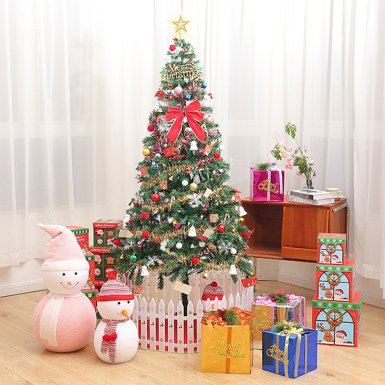 Winston Porter 6Ft Artificial Christmas Tree With LED Energy-Saving ...