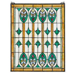 Design Toscano Elmslie Arts and Crafts Window Panel & Reviews | Wayfair