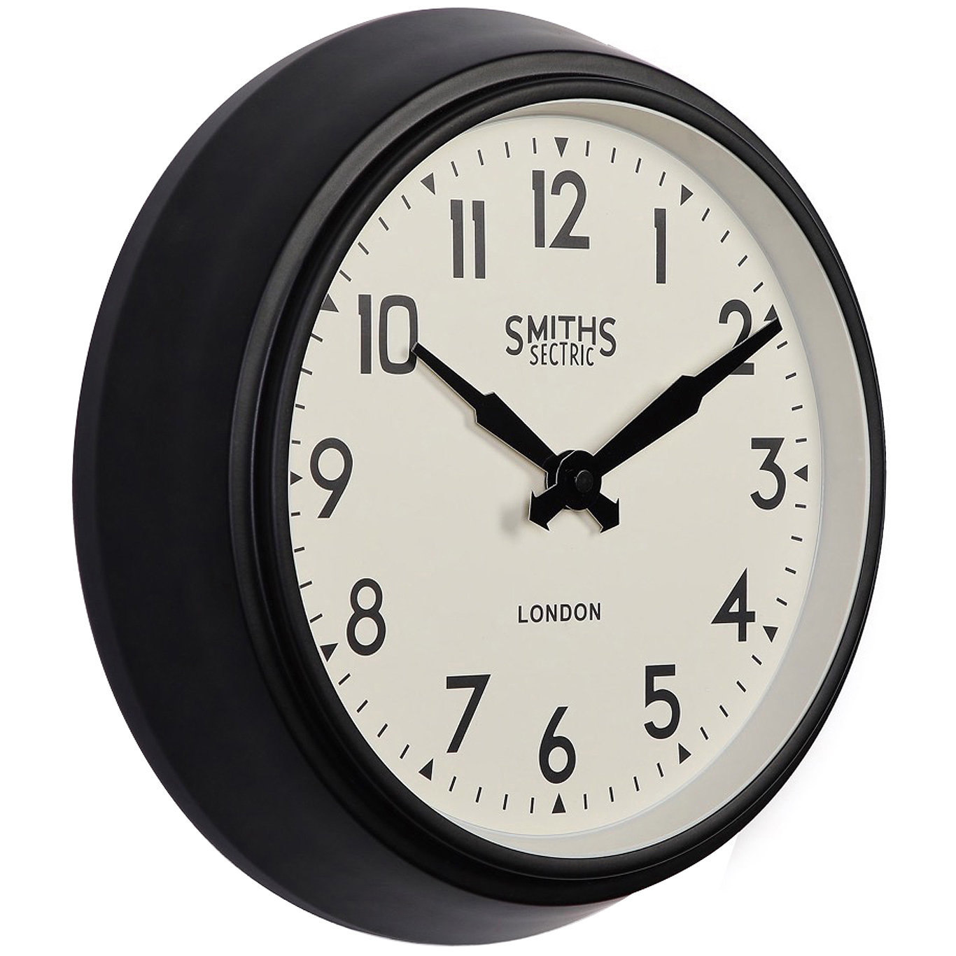 Roger Lascelles Clocks Smiths Retro Wall Clock - 28cm & Reviews ...