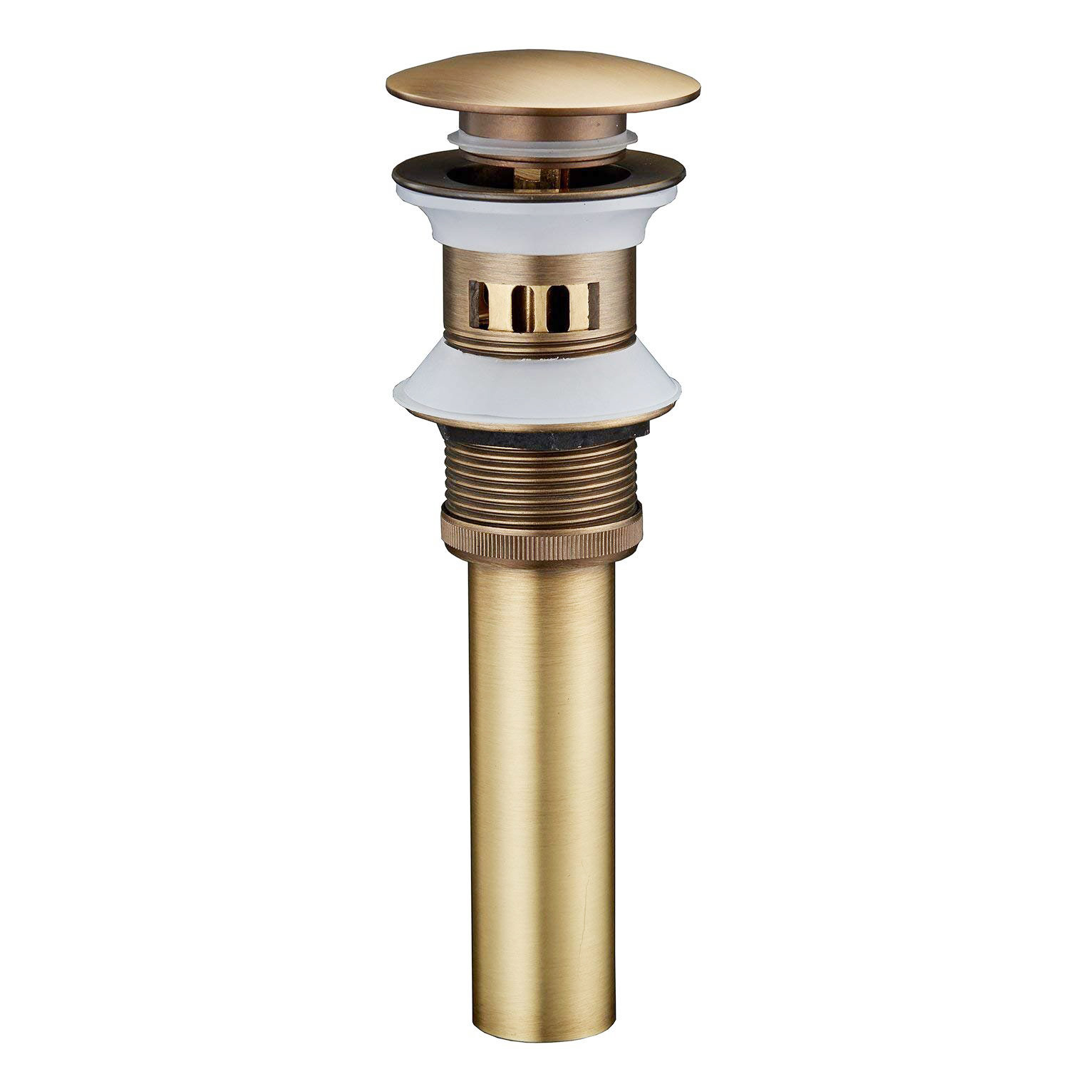 UFINE Pop Up Bathroom Sink Drain With Overflow & Reviews | Wayfair