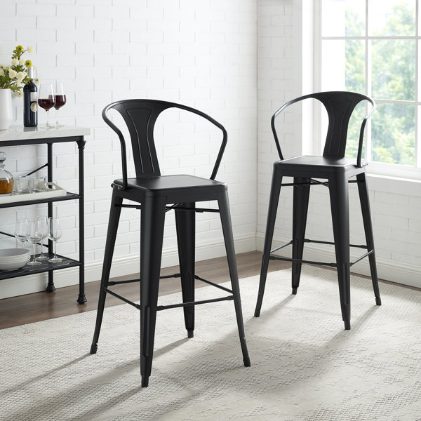 Trent Austin Design® 30'' Counter Stool with Metal Frame | Wayfair