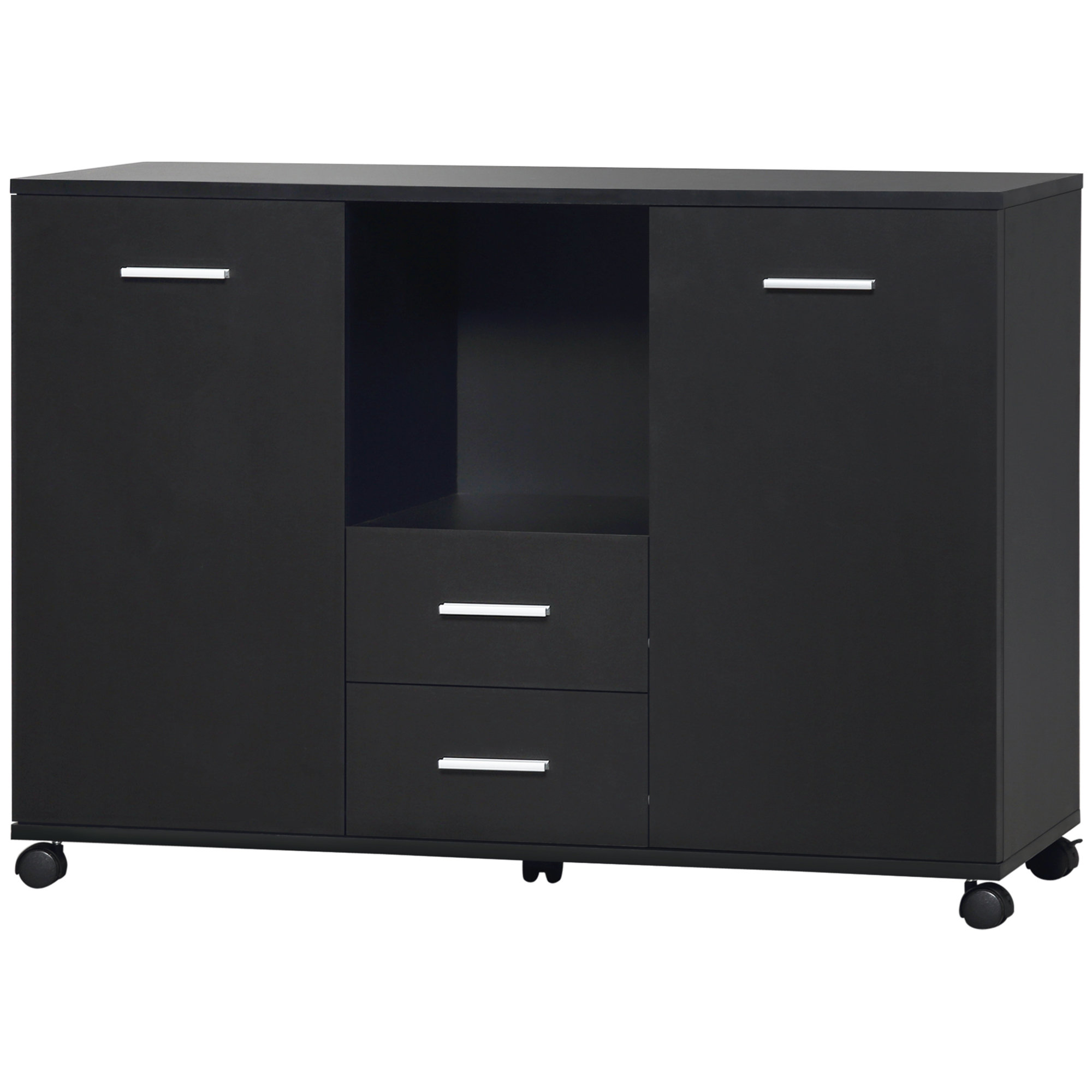 Latitude Run® Multifunction Office Filing Cabinet With 2 Drawers And 2 ...