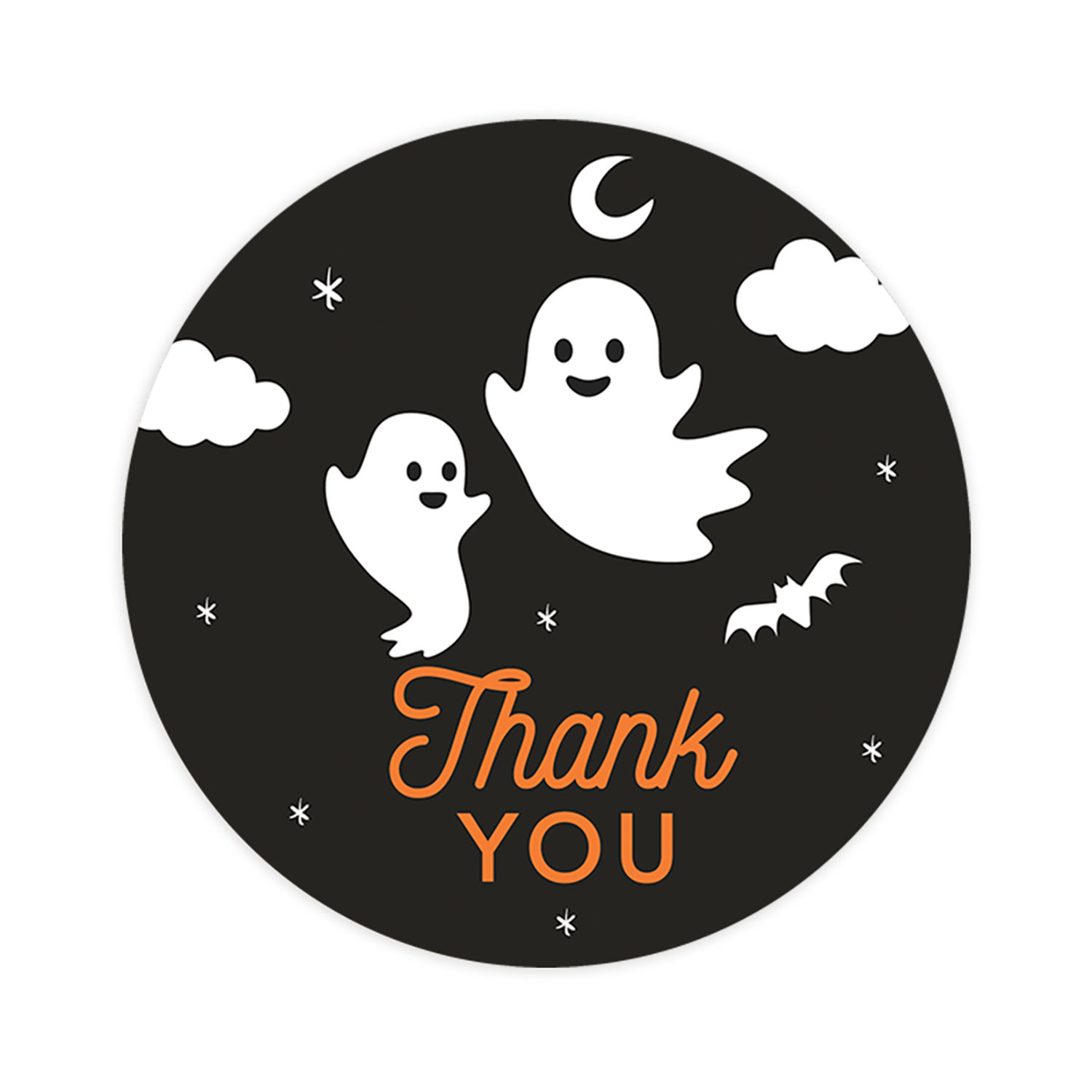 The Holiday Aisle® Thank You Cute Little Ghosts Happy Halloween ...