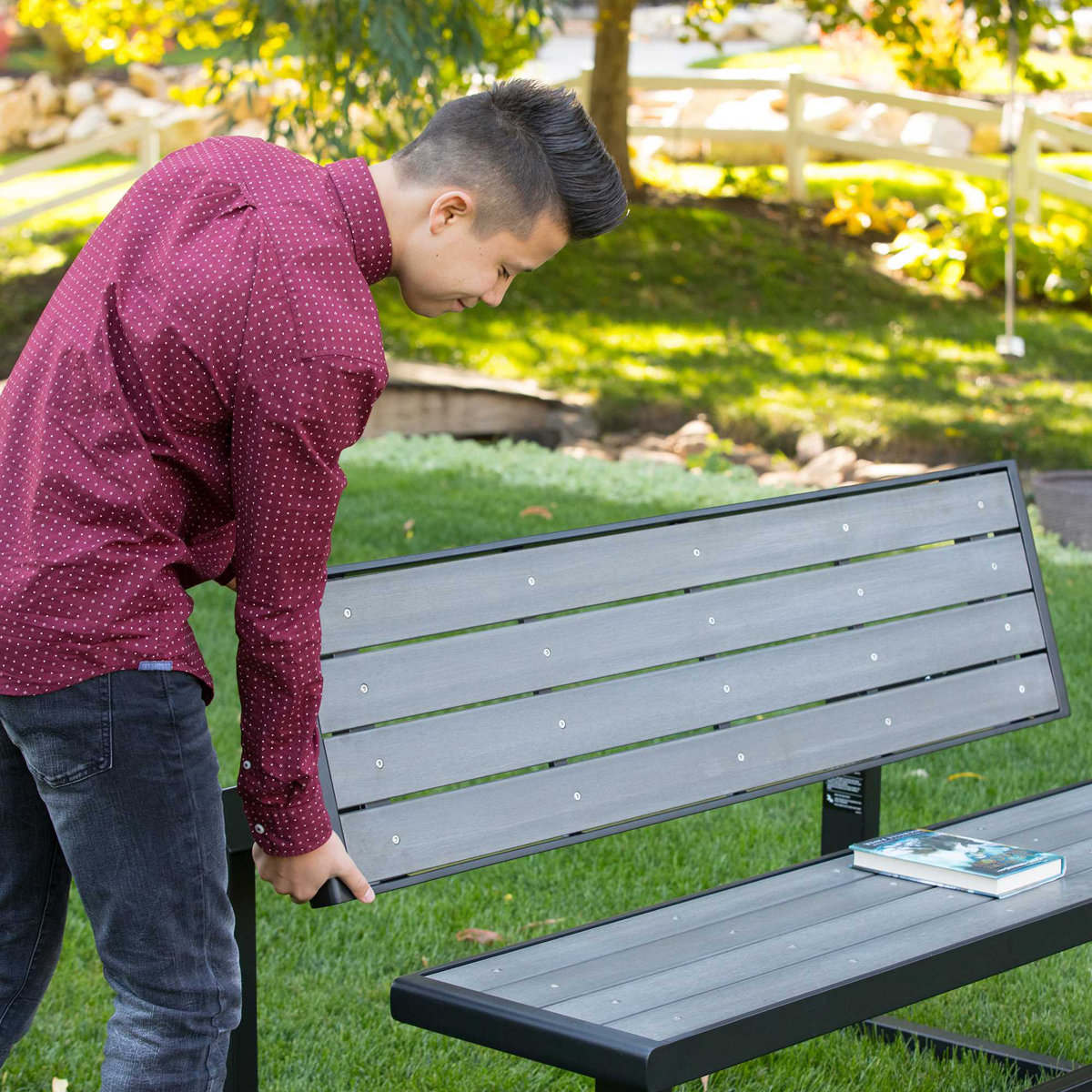 Lifetime Polystyrene Convertible Bench & Reviews | Wayfair