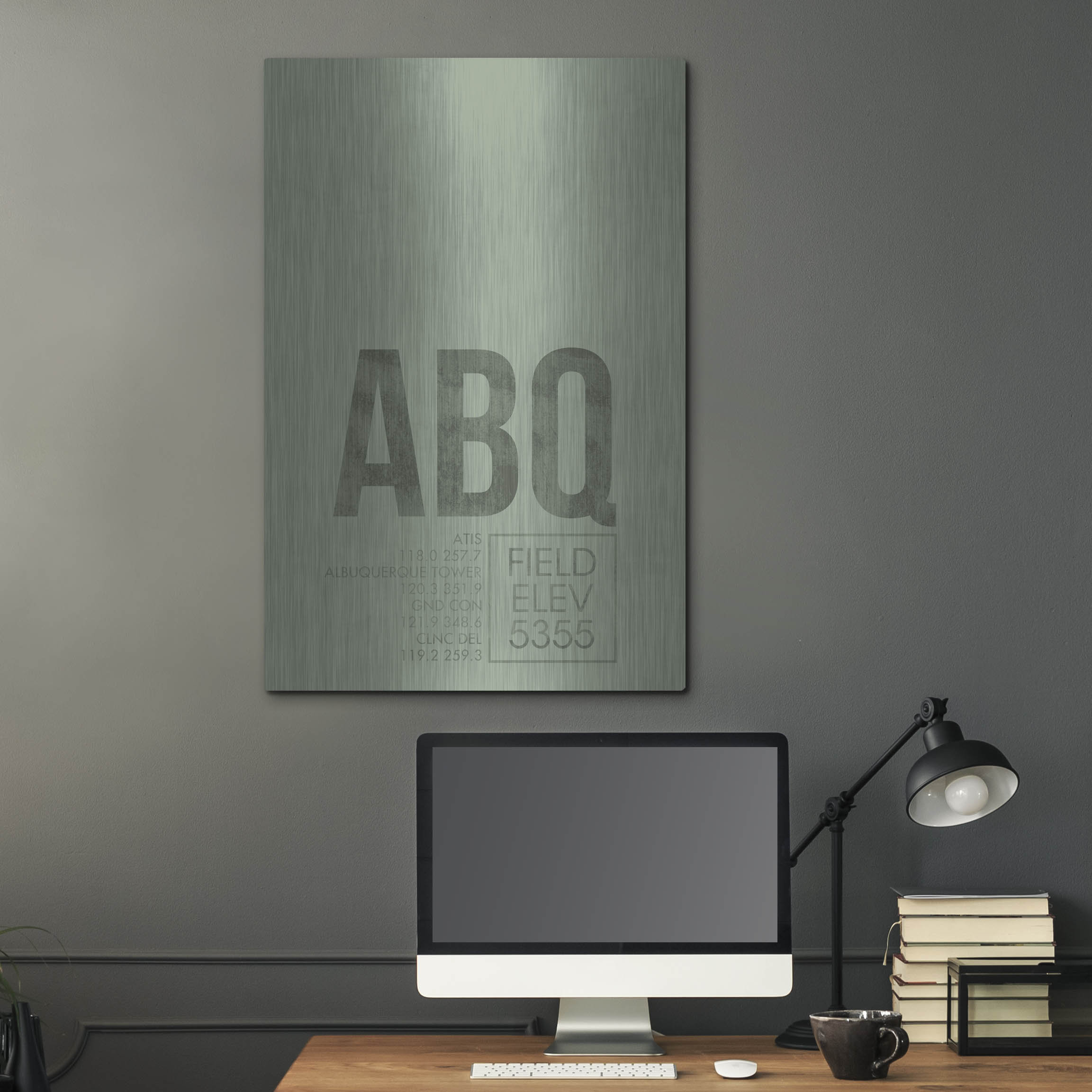Latitude Run® ABQ ATC' by O8 Left, Metal Wall Art | Wayfair