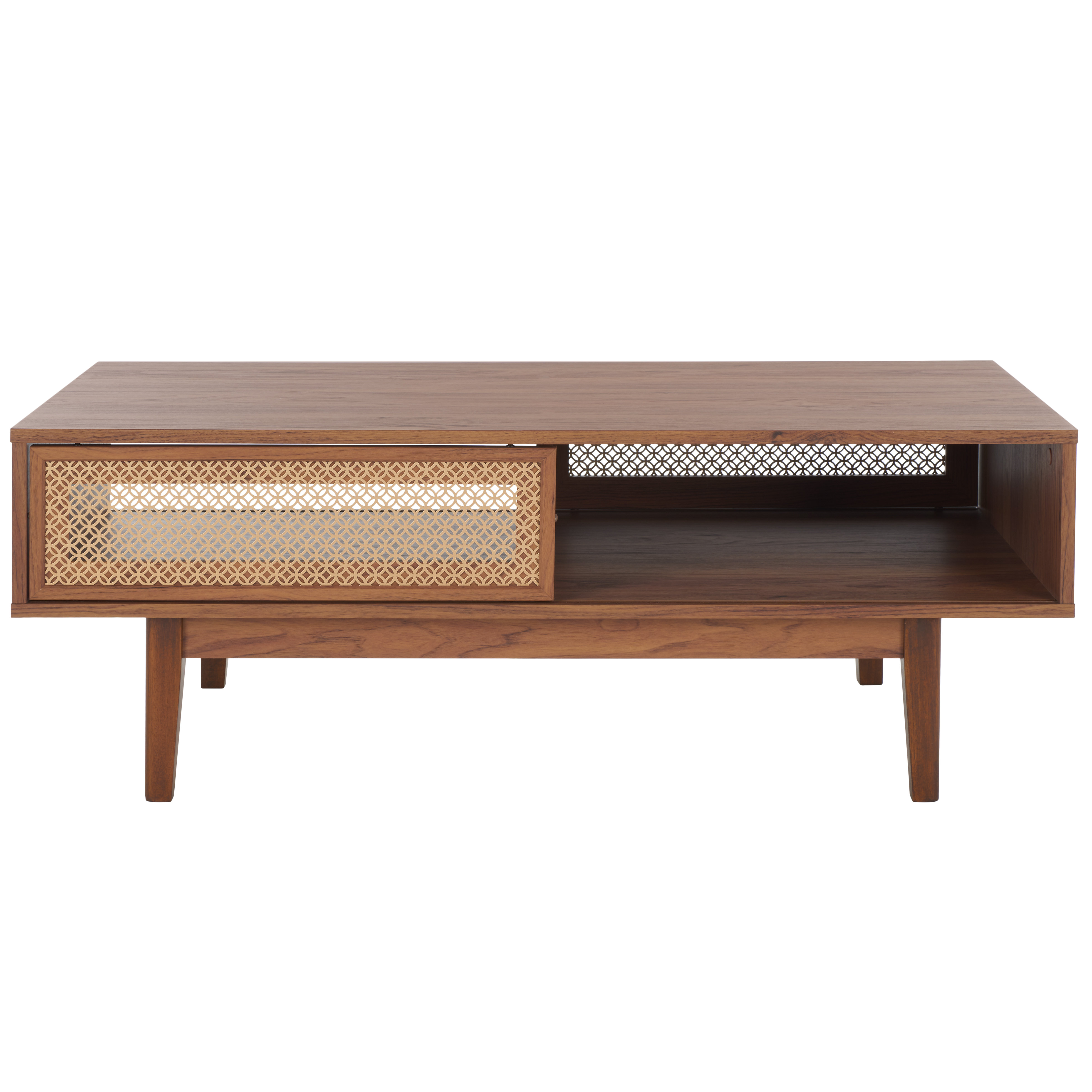 Bay Isle Home™ Wyatts 4 Legs Coffee Table with Storage | Wayfair