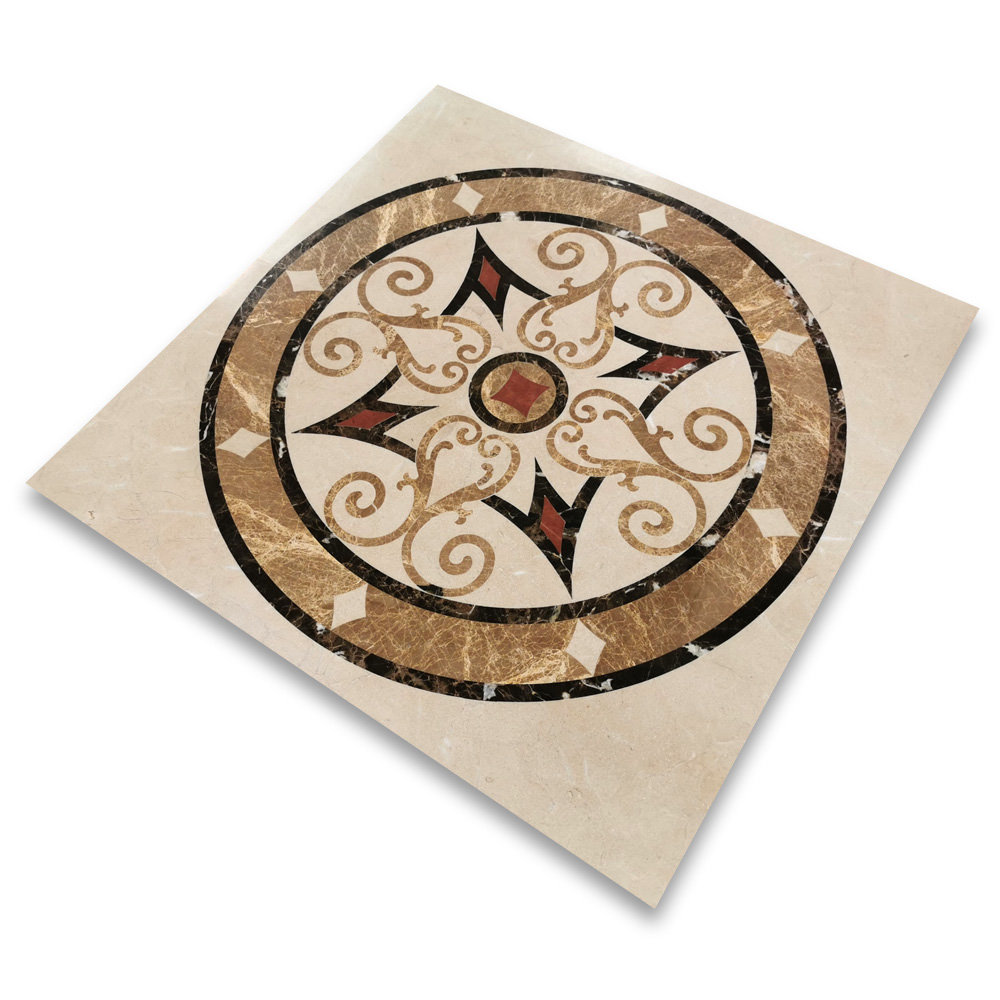 Marble Online 36" x 36" Marble Mosaic Wall & Floor Tile - Wayfair Canada