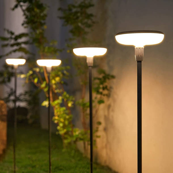 Trinx Felcia Battery Powered Integrated LED Pathway Light | Wayfair