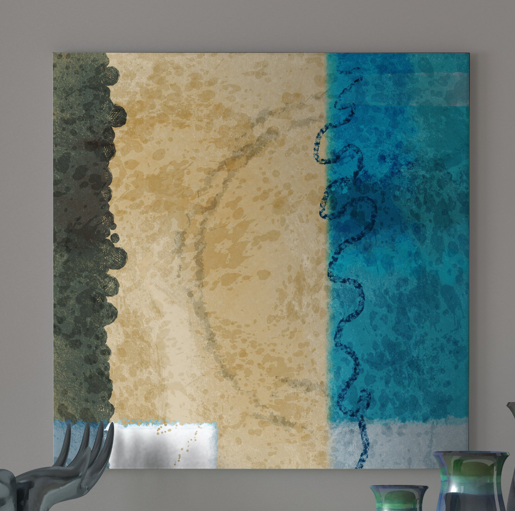 Wrought Studio™ Radiant Endless by Staci Maxwell - Wrapped Canvas ...