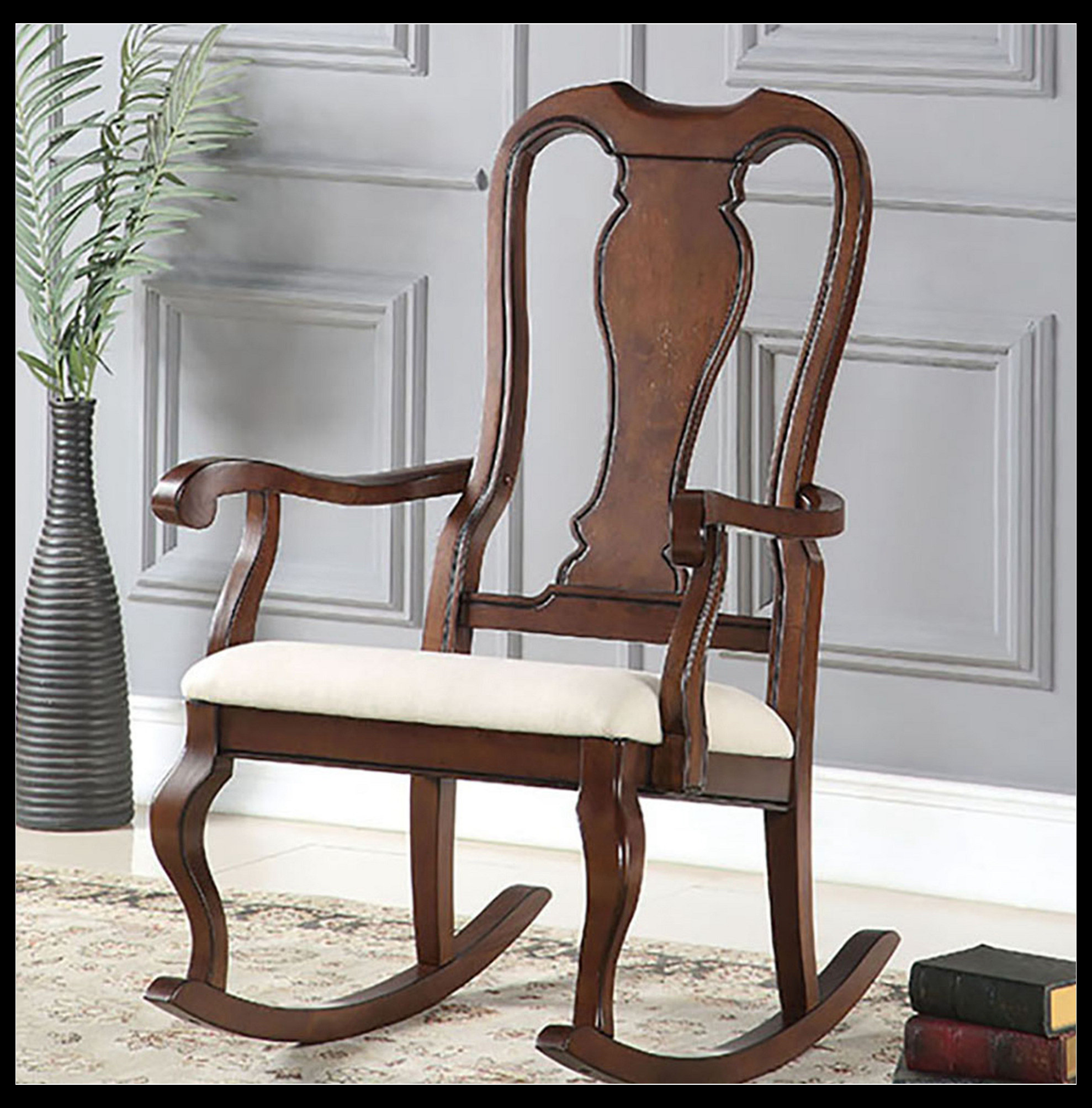 Alcott Hill Queen Anne Back Rocking Chair | Wayfair