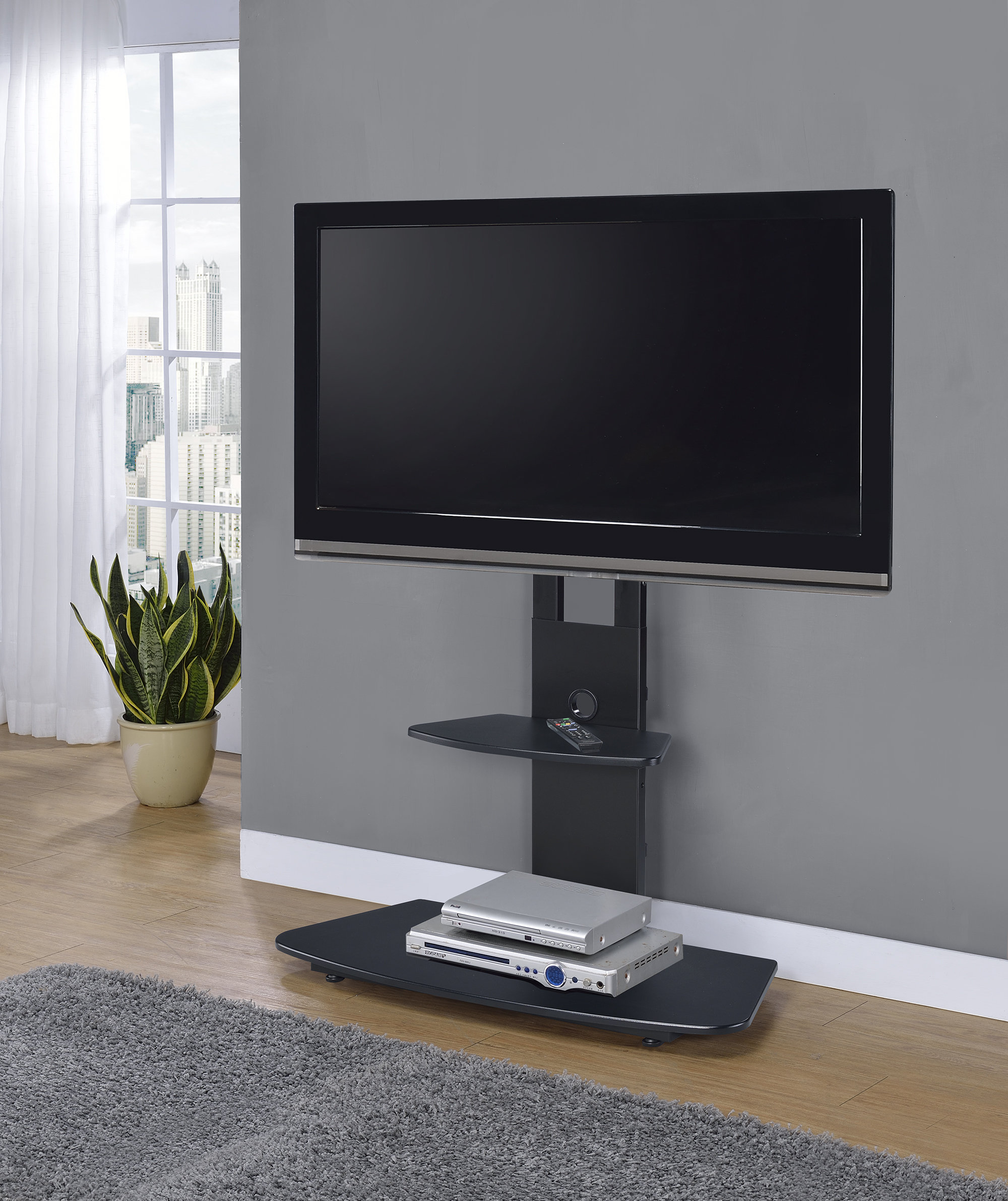 Proman Products Multi Screen Floor Stand Mount for Greater Than 50 ...