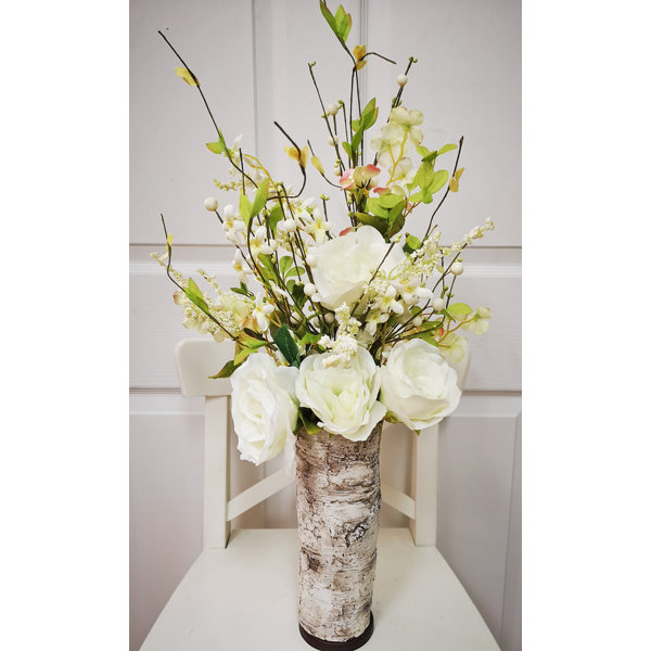 Primrue 4 Piece 18" Roses Sprays & Reviews | Wayfair