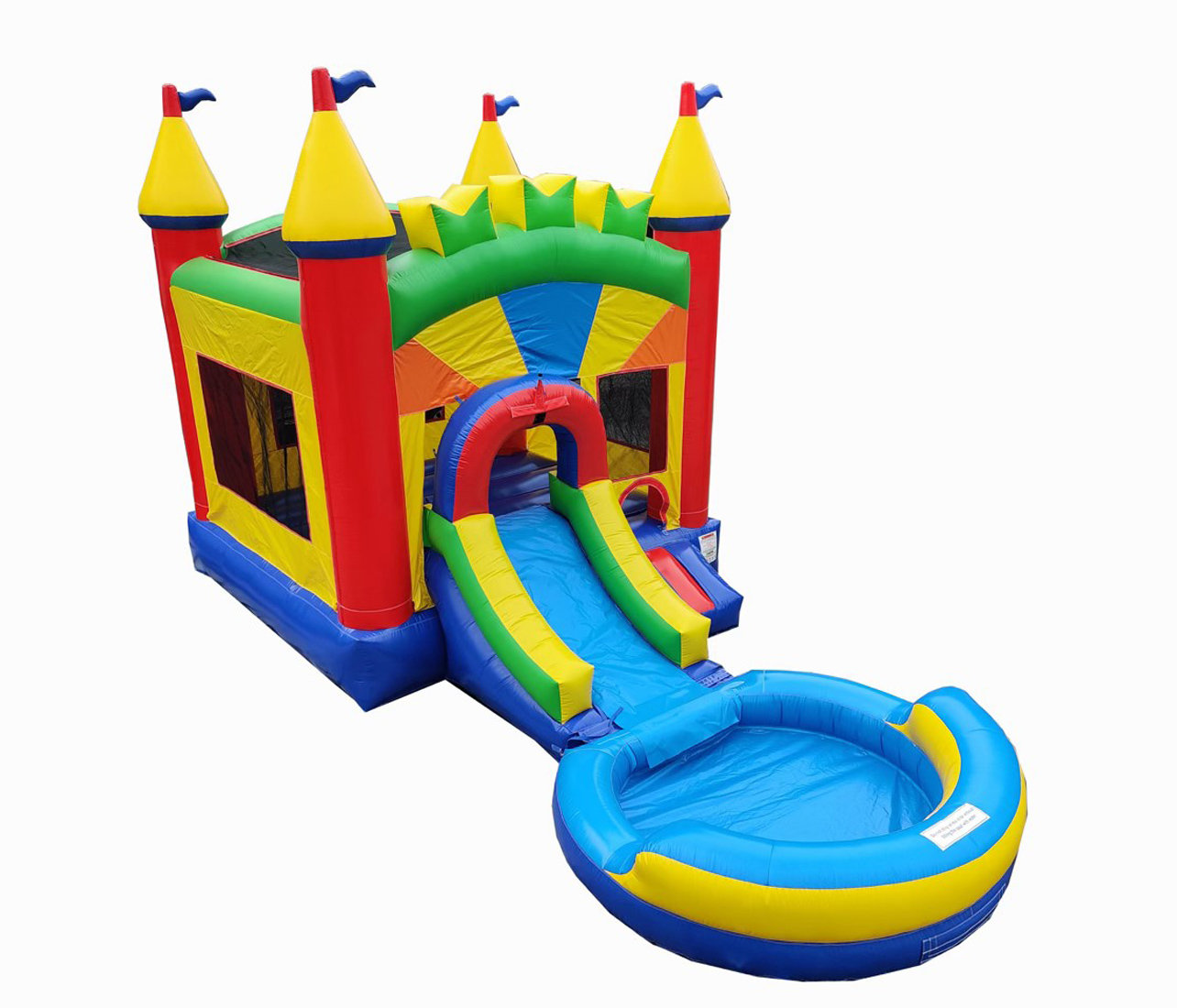 Jingo Jump Magic Castle Wet & Dry Combo with Air Blower - Wayfair Canada