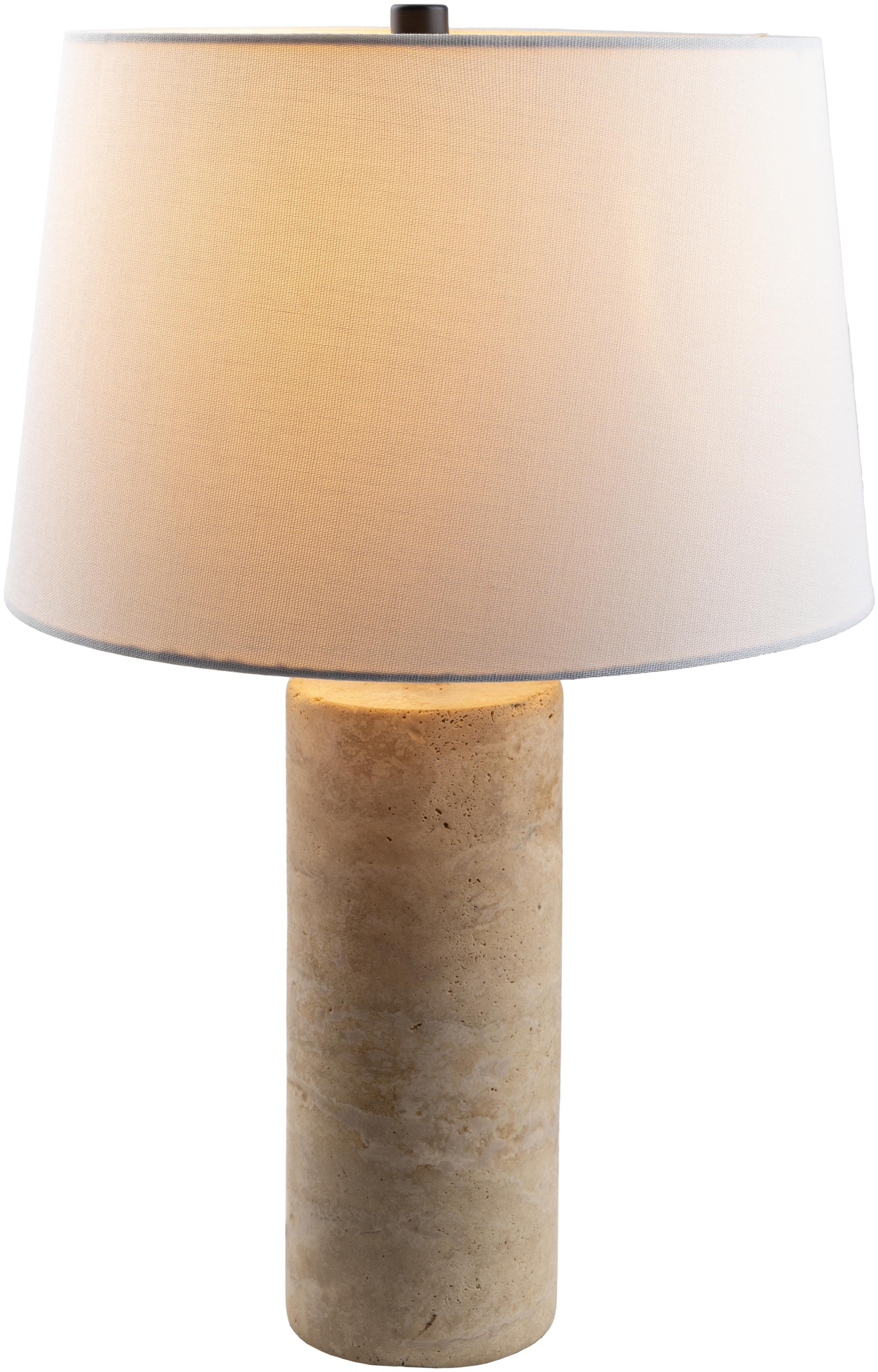 Joss & Main Astere Travertine Table Lamp & Reviews | Wayfair