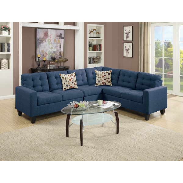 Ebern Designs Doughlin 4 - Piece Upholstered Sectional | Wayfair