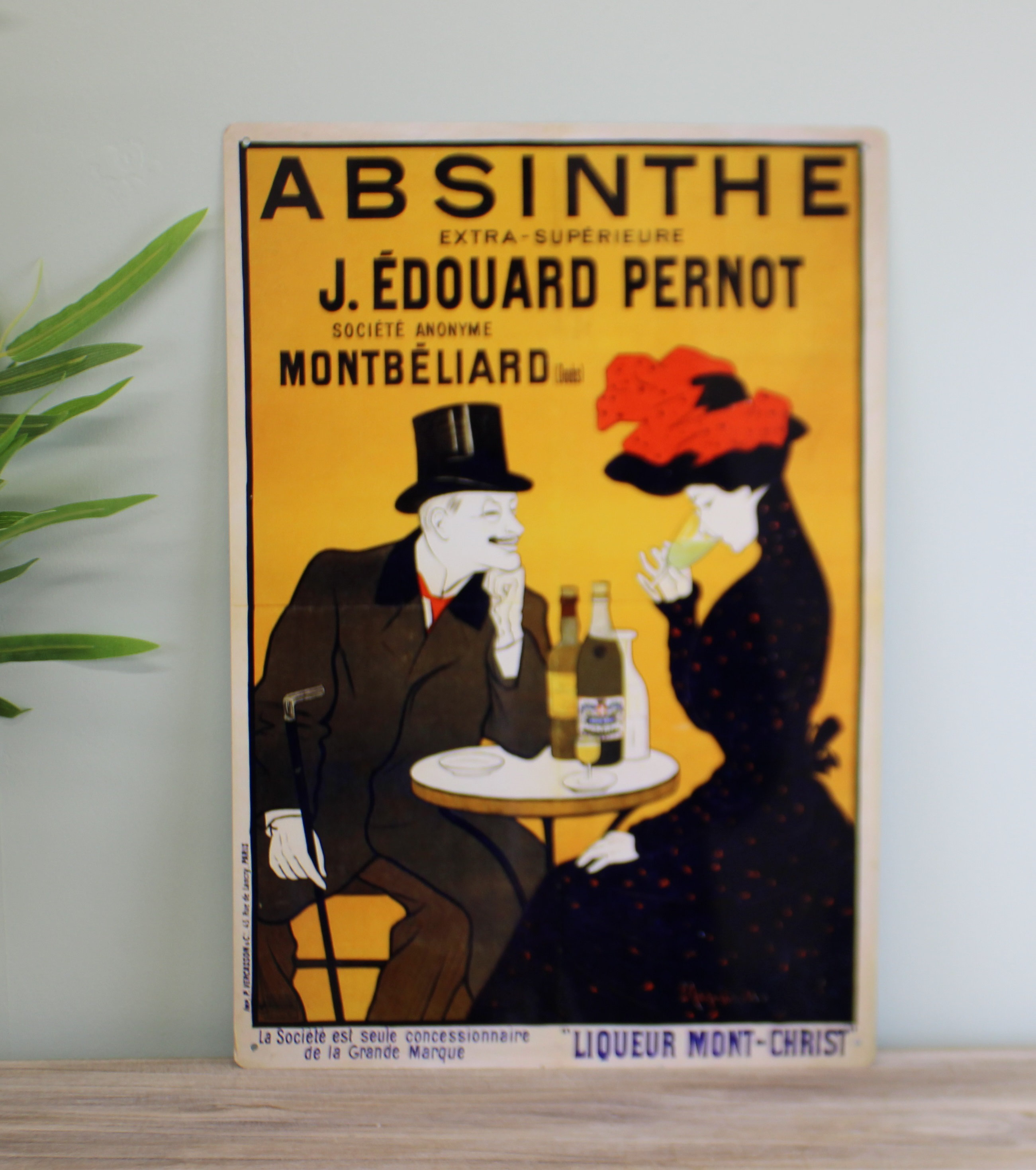 George Oliver Retro Advertising Absinthe Sign | Wayfair.co.uk