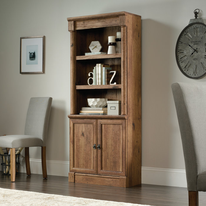 Darby Home Co Manahan Storage Bookcase & Reviews | Wayfair