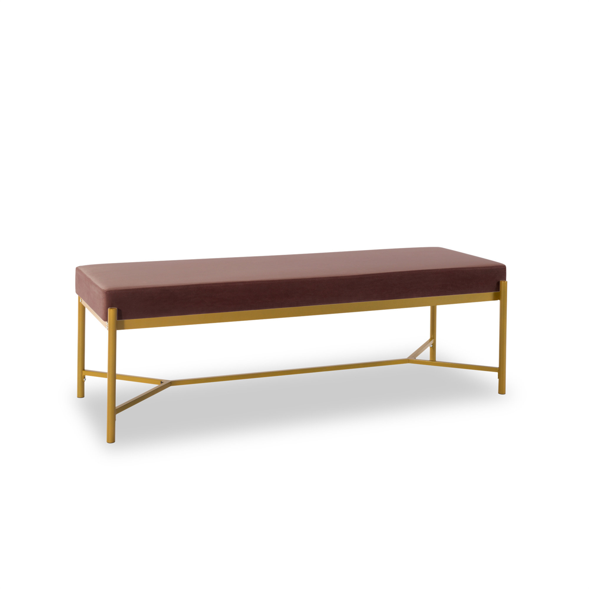 LOONGFIELD Versatile Long Upholstered Bench For Various Living Spaces ...