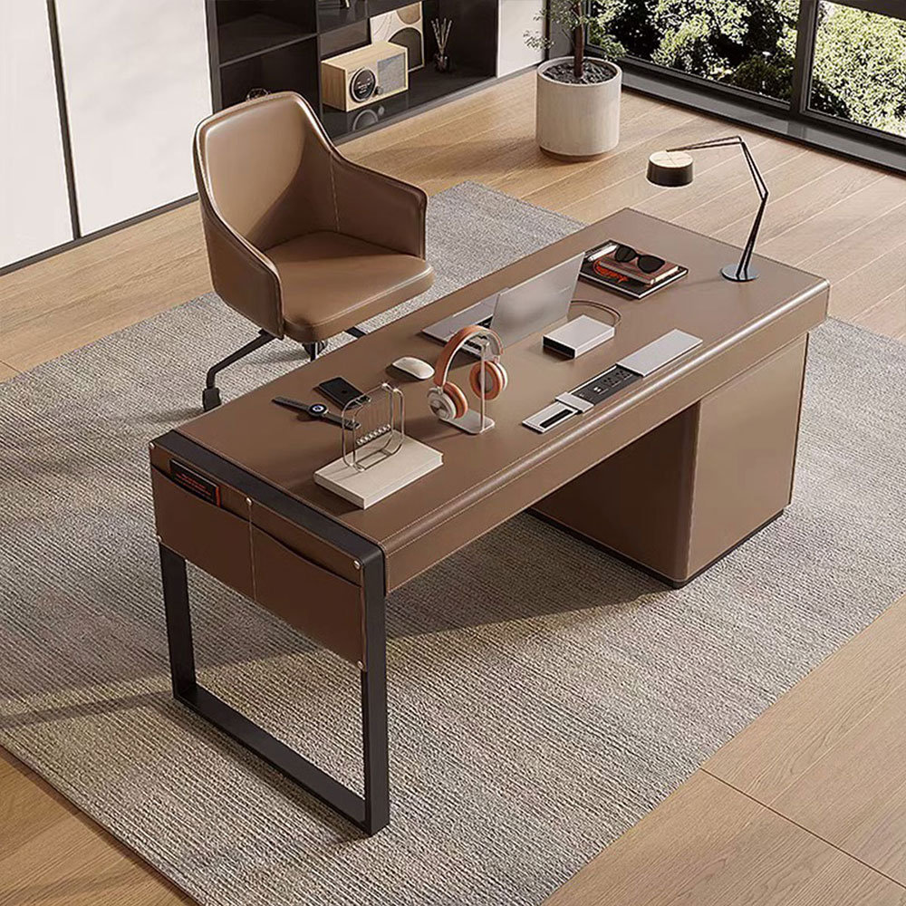 Oaklawn Tools Camel+Black Rectangular Manufactured Wood+Stainless Steel ...