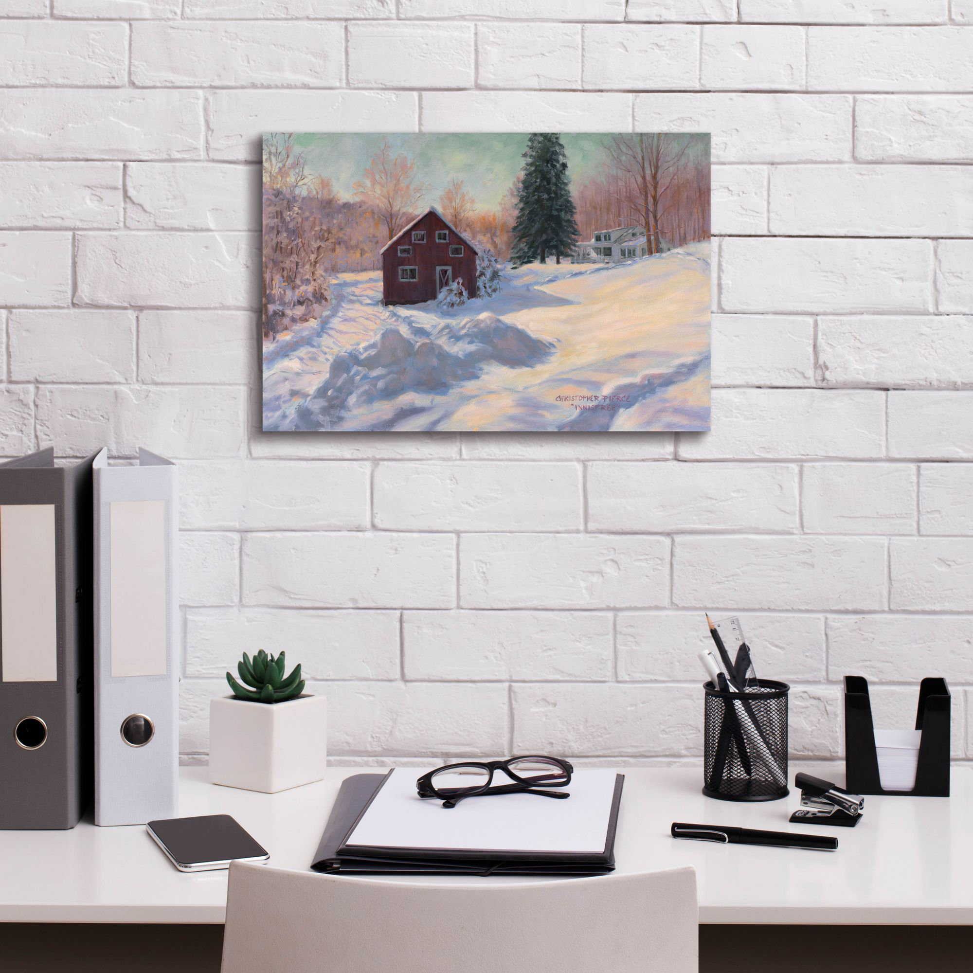 Red Barrel Studio® 'From My Studio In Winter' By Christopher Pierce ...