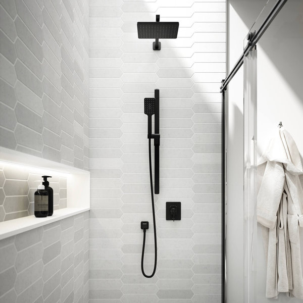 Kalia SquareOne TD2 : AQUATONIK T/P with Diverter Shower System with ...