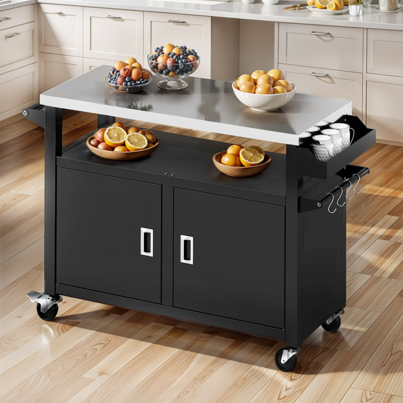 Ebern Designs Gamby Kitchen Island | Wayfair