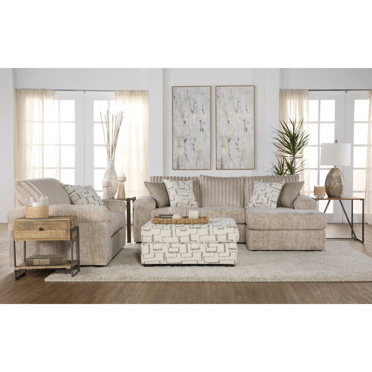 Hughes Furniture 2 Piece 19950SEC Modular Sectional - Galactic ...