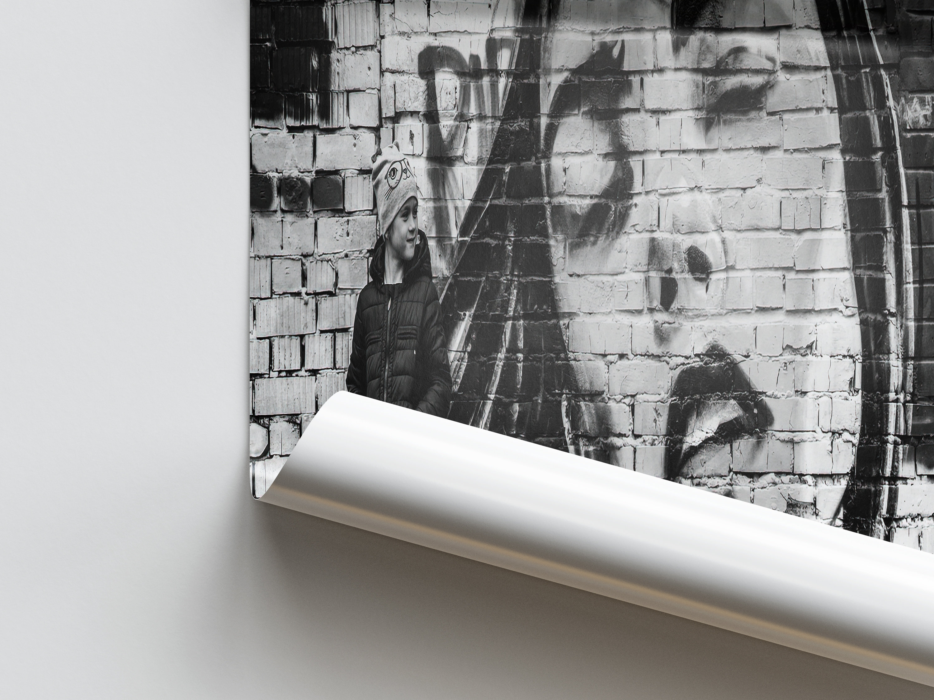 Williston Forge Abstract Graffiti Art Print of Woman Portrait - Street ...