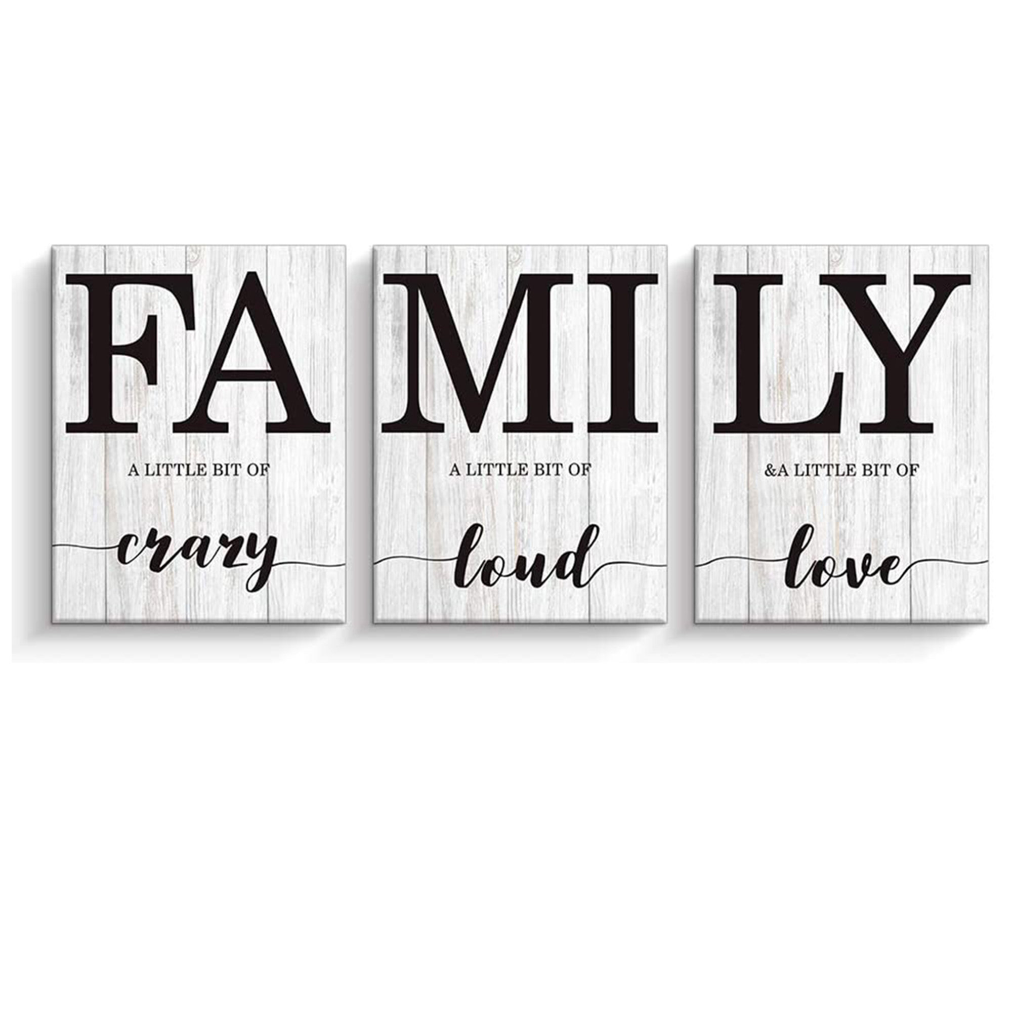 Gracie Oaks Family Words Wall Décor - Wayfair Canada