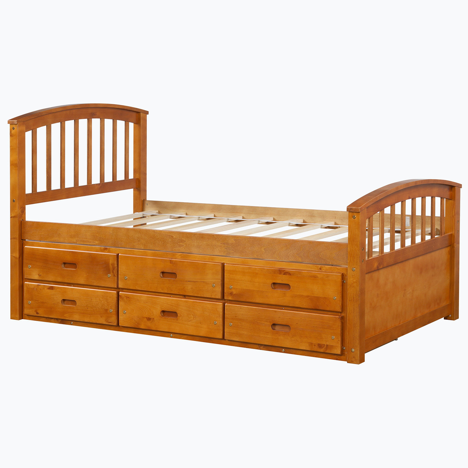 Harriet Bee Cassidee Twin Metal Bed by Harriet Bee | Wayfair