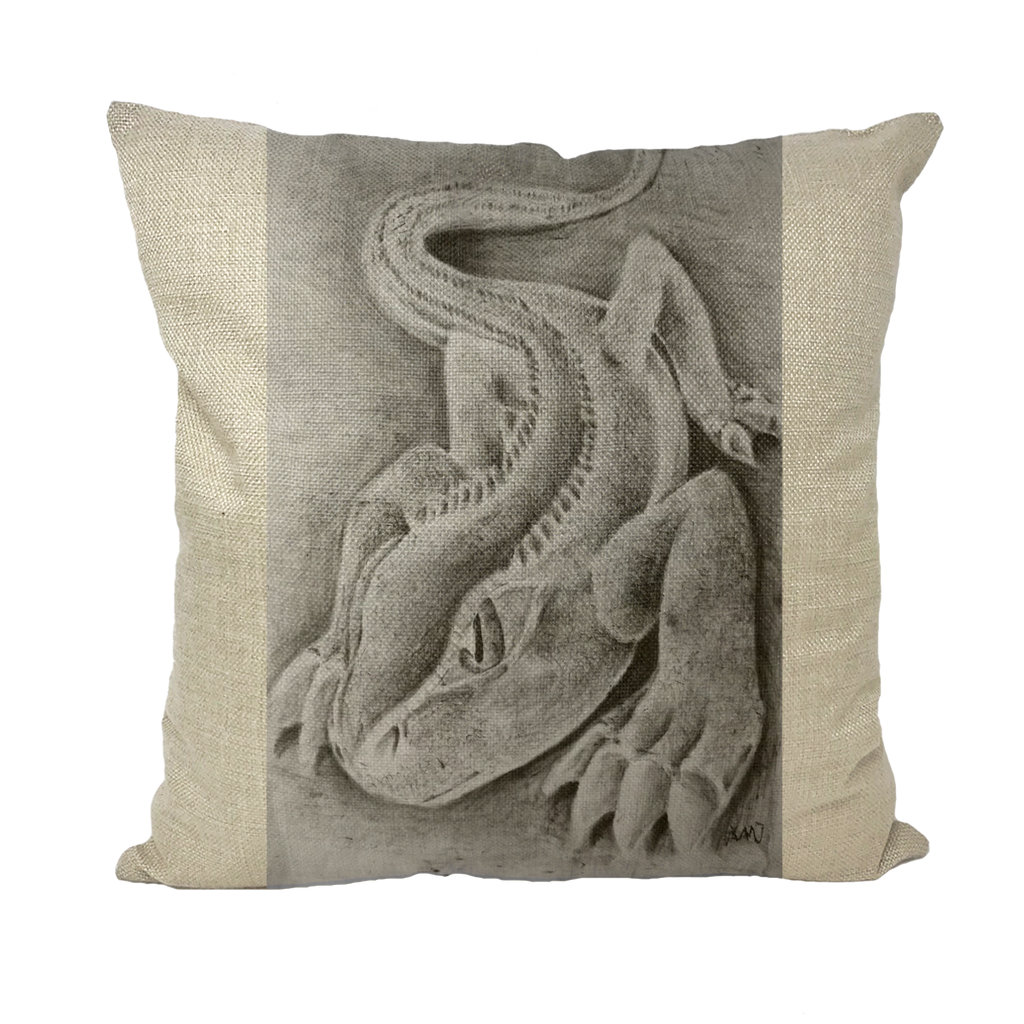 Marick Booster Lizzy The Lizard Throw Pillows | Wayfair