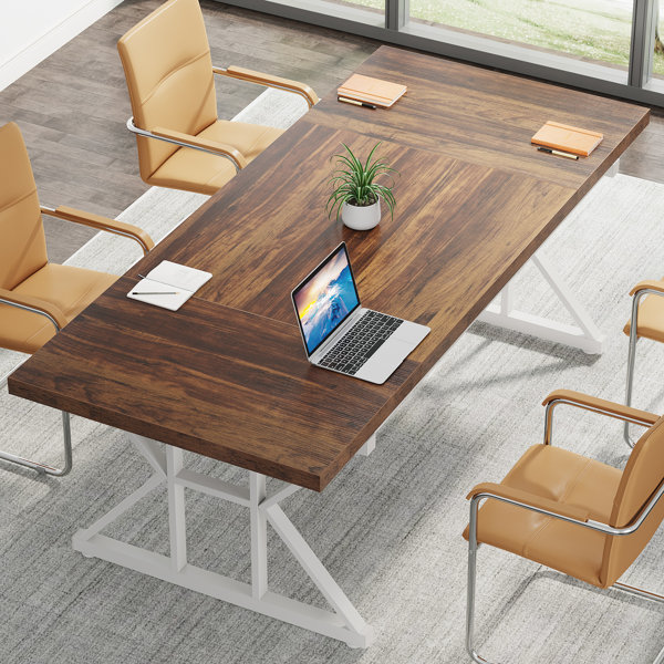 Gracie Oaks Crooke 70.86'' Desk & Reviews | Wayfair